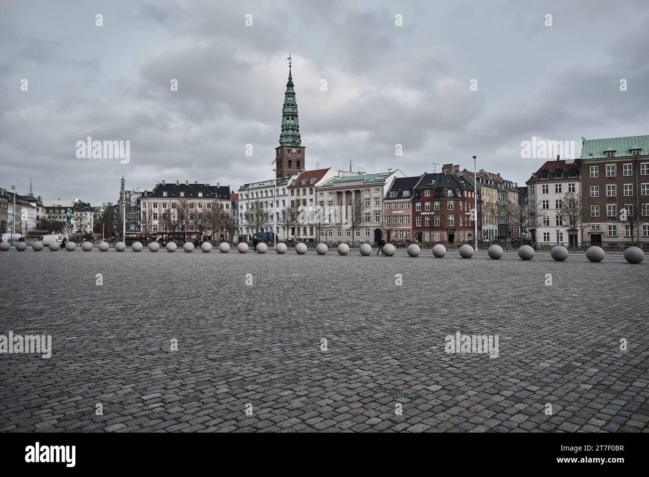 Copenhagen, Denmark; November 28, 2022: image of a nice corner of the ...