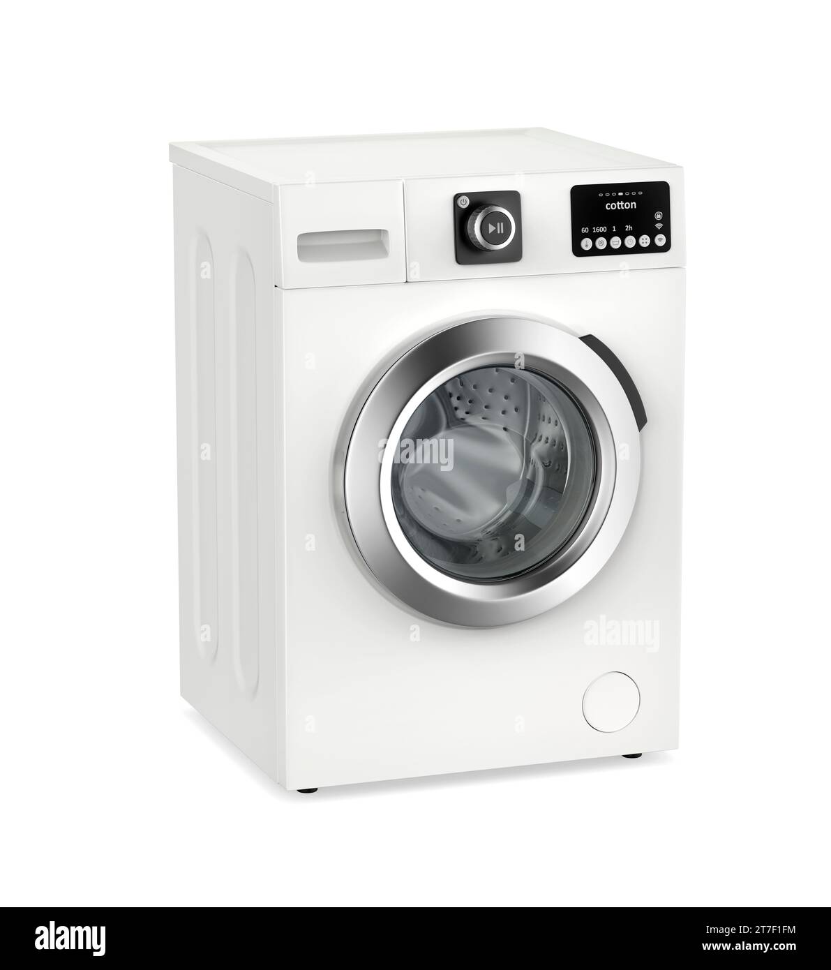 Washing machine on digital Cut Out Stock Images & Pictures - Alamy