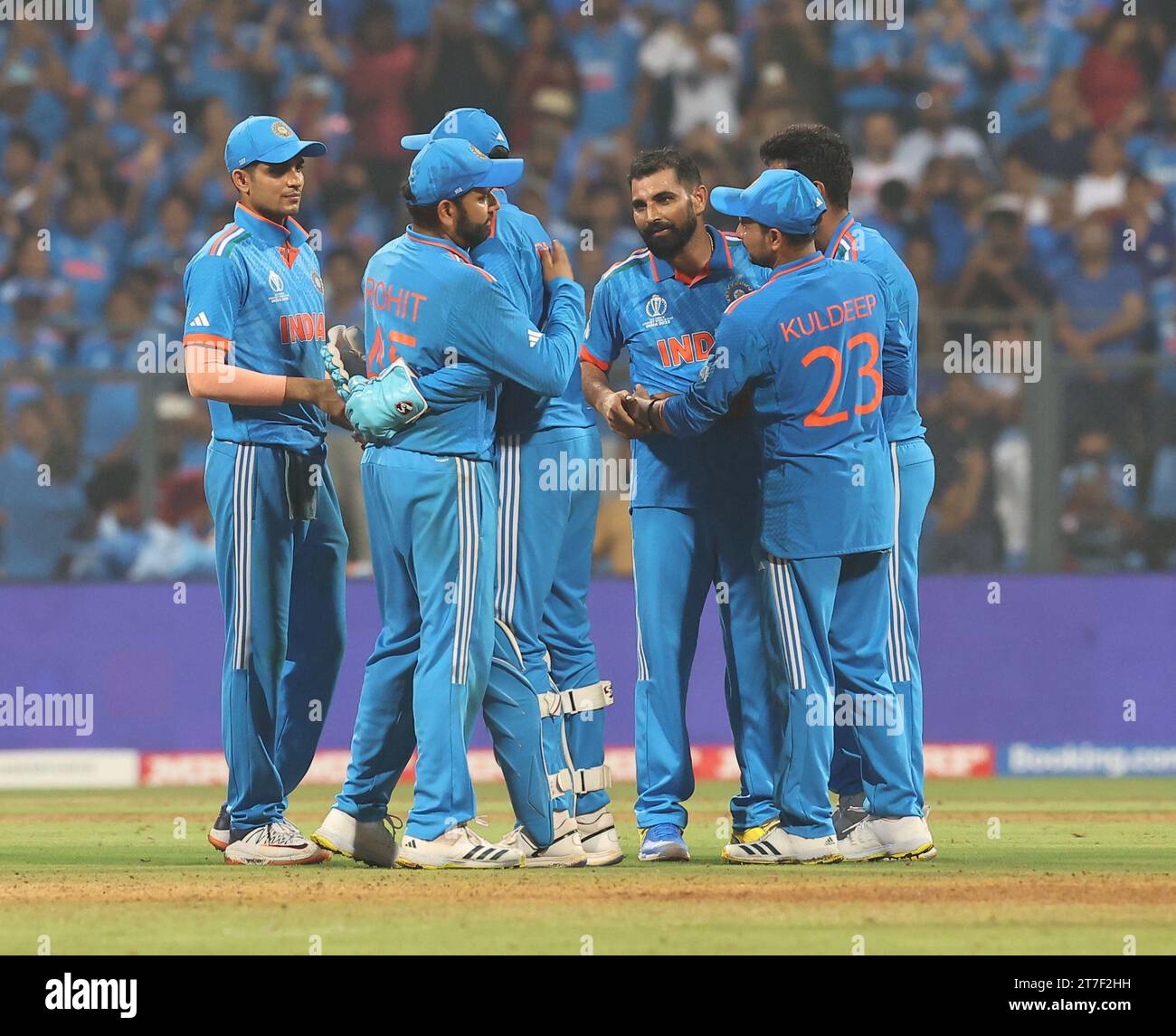 Bomaby, India. 15th Nov, 2023. Semi Finals Match 46 of ICC Men's ...