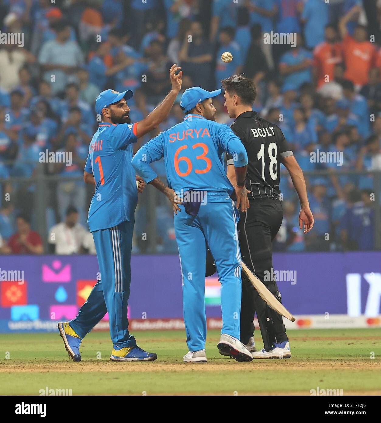 Bomaby, India. 15th Nov, 2023. Semi Finals Match 46 of ICC Men's ...