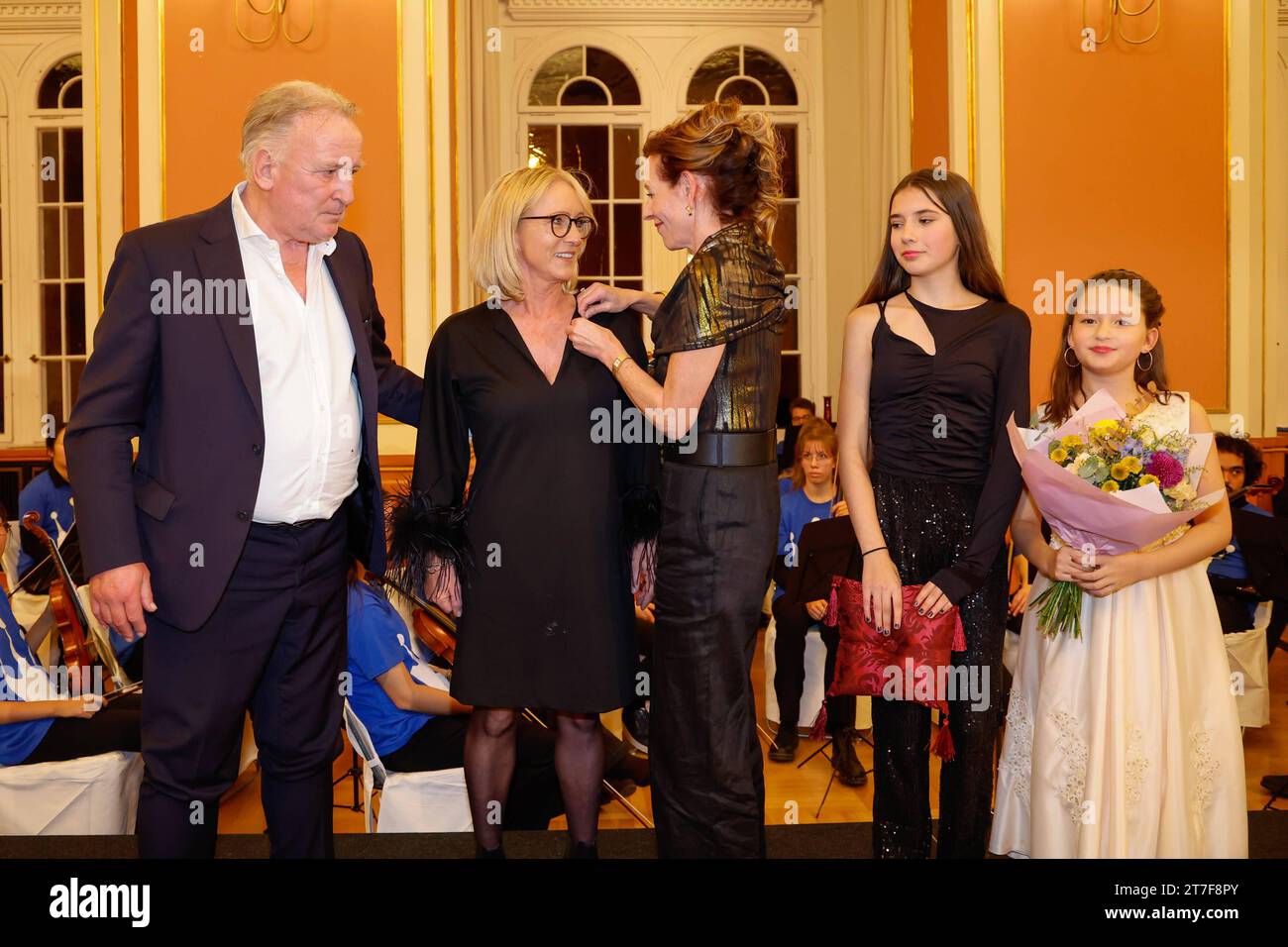 Andreas Brehme, Heidrun Beckenbauer, Silke Fischer, Meri und Nina ...