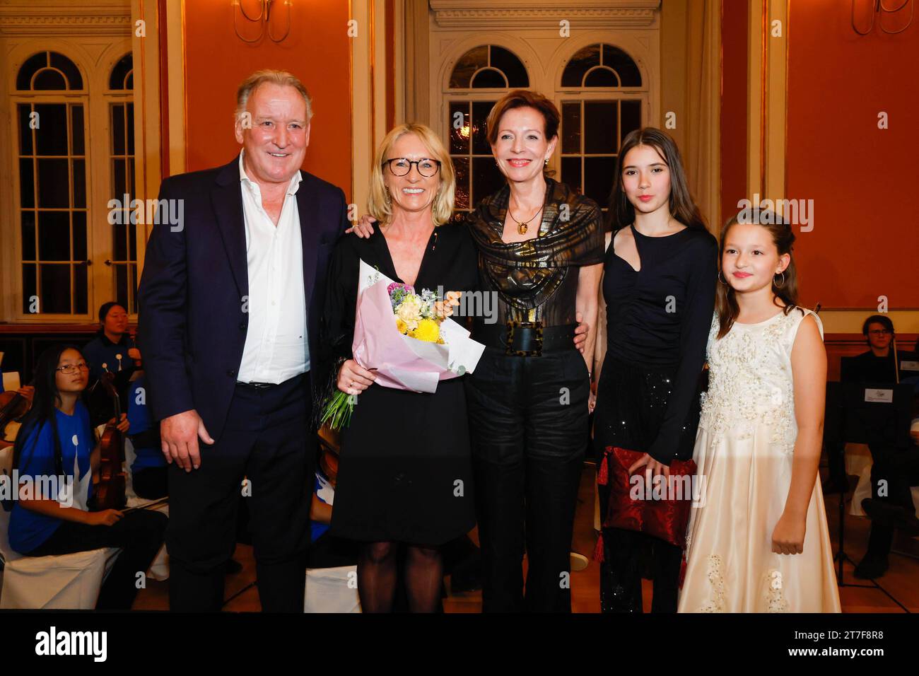 Andreas Brehme, Heidrun Beckenbauer, Silke Fischer, Meri und Nina ...