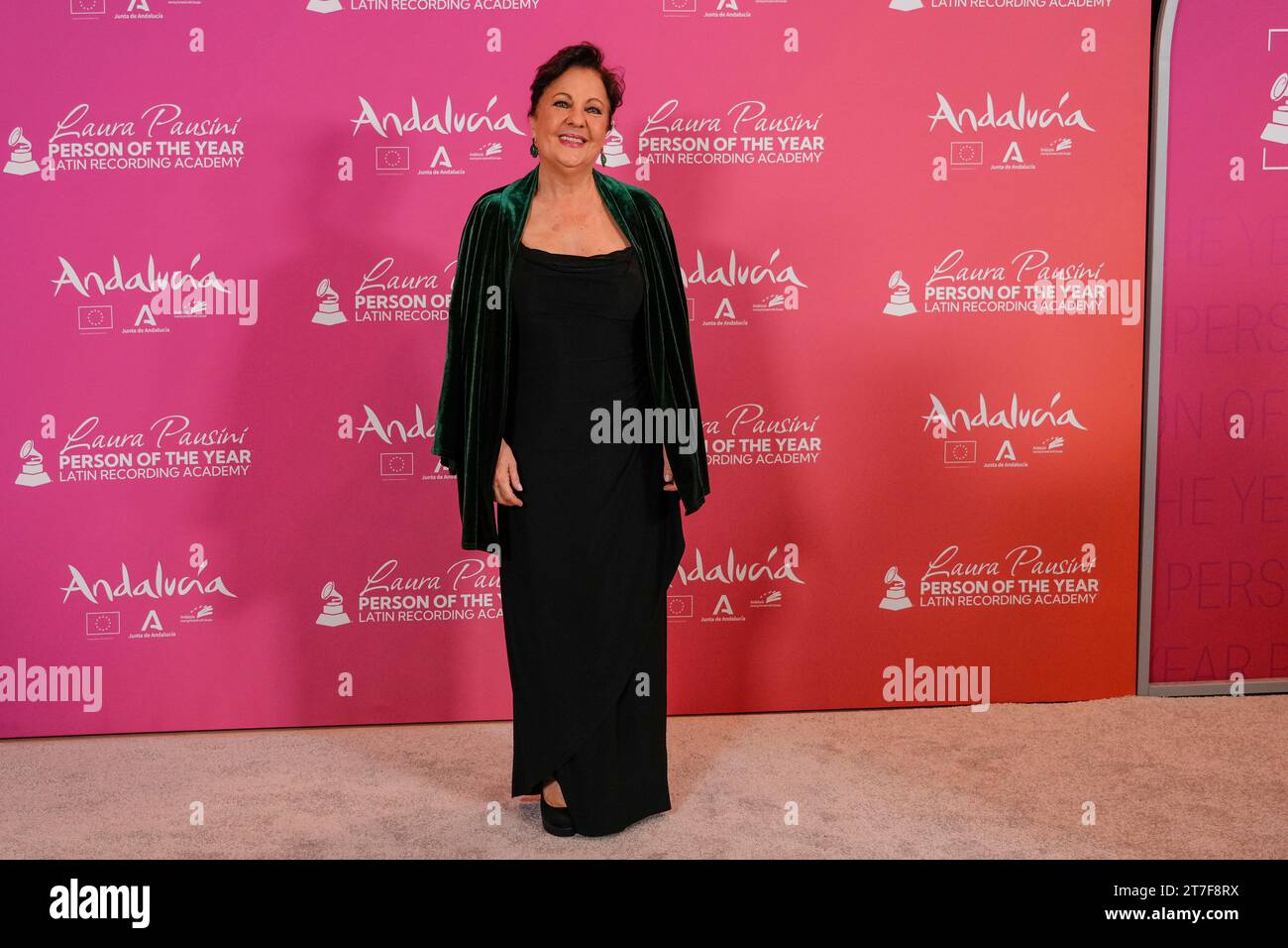 Carmen Linares arrives at the Latin Recording Academy Person of the ...