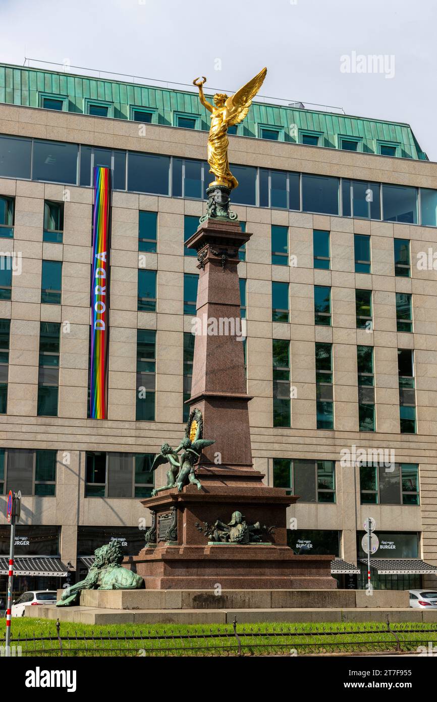 Vienna, Austria - June 16, 2023: Monument to Johann Andreas von ...
