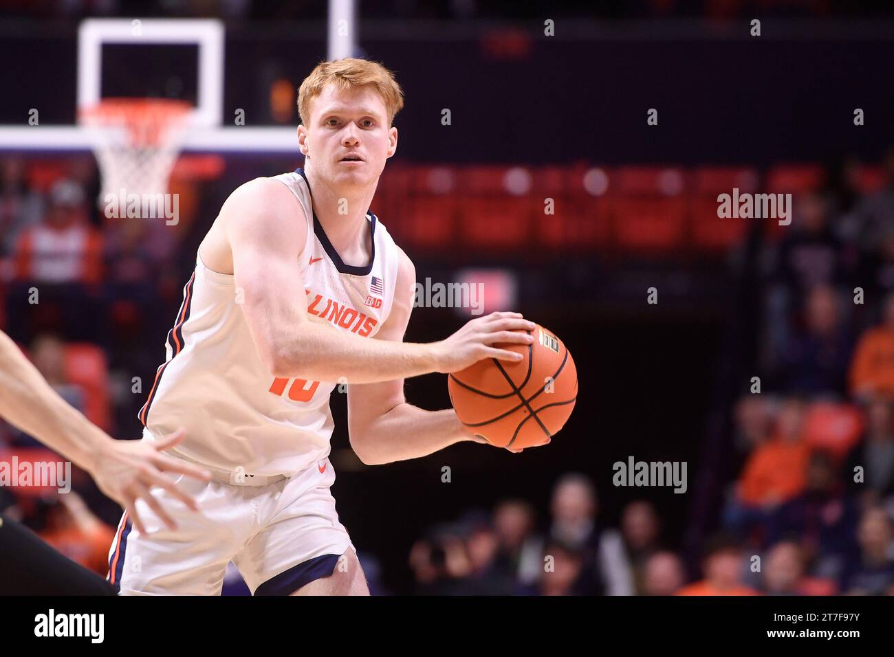 CHAMPAIGN, IL - NOVEMBER 10: Illinois Fighting Illini Guard Luke Goode ...