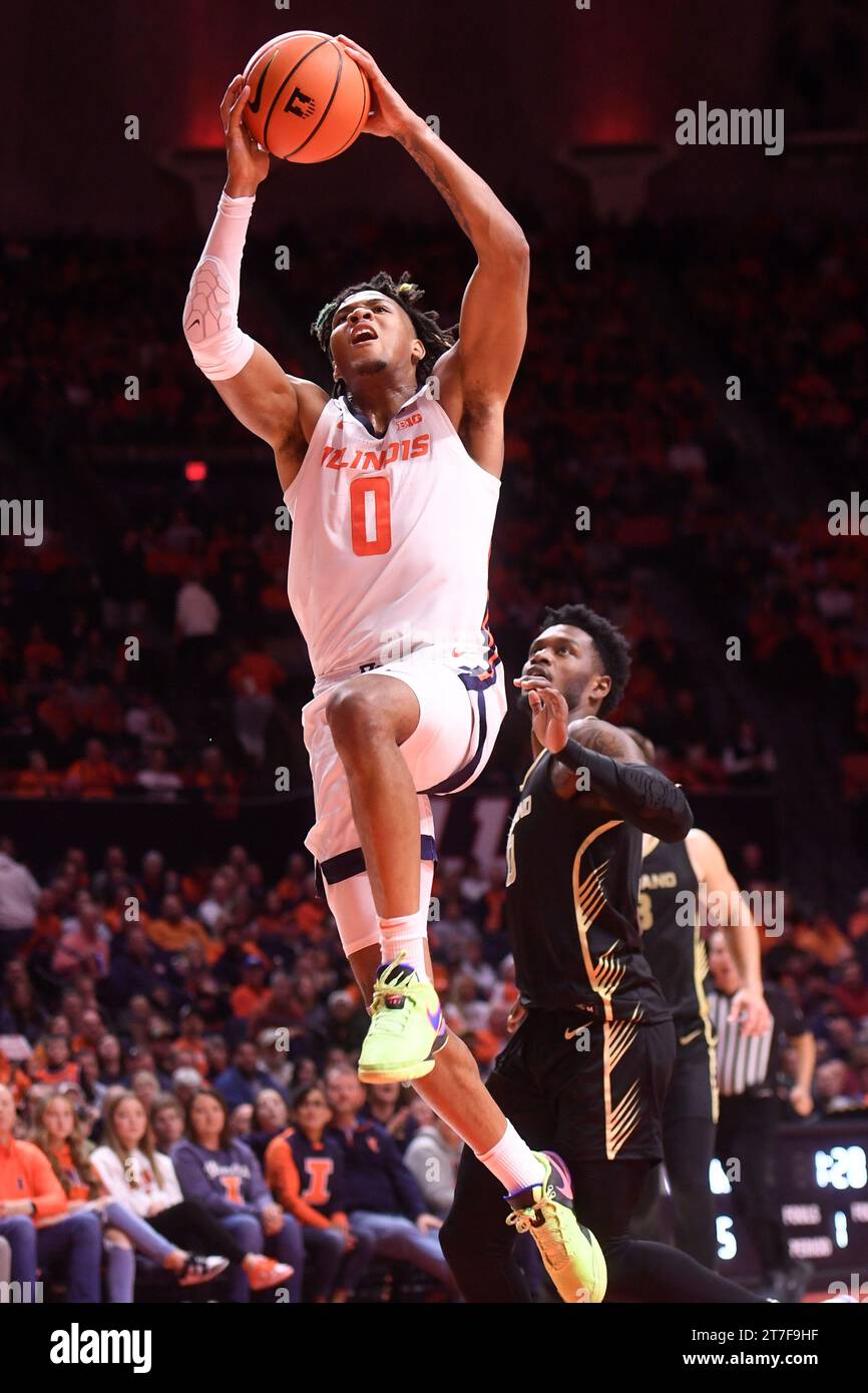 CHAMPAIGN, IL - NOVEMBER 10: Illinois Fighting Illini Guard Terrence ...