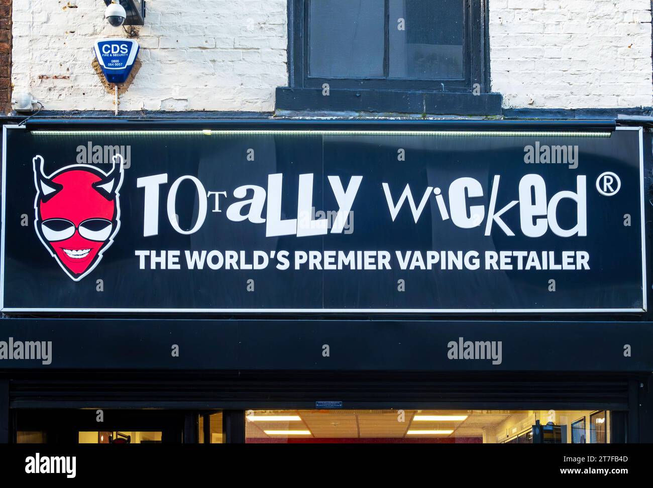 Totally Wicked, the world's premier vaping retailer Stock Photo - Alamy