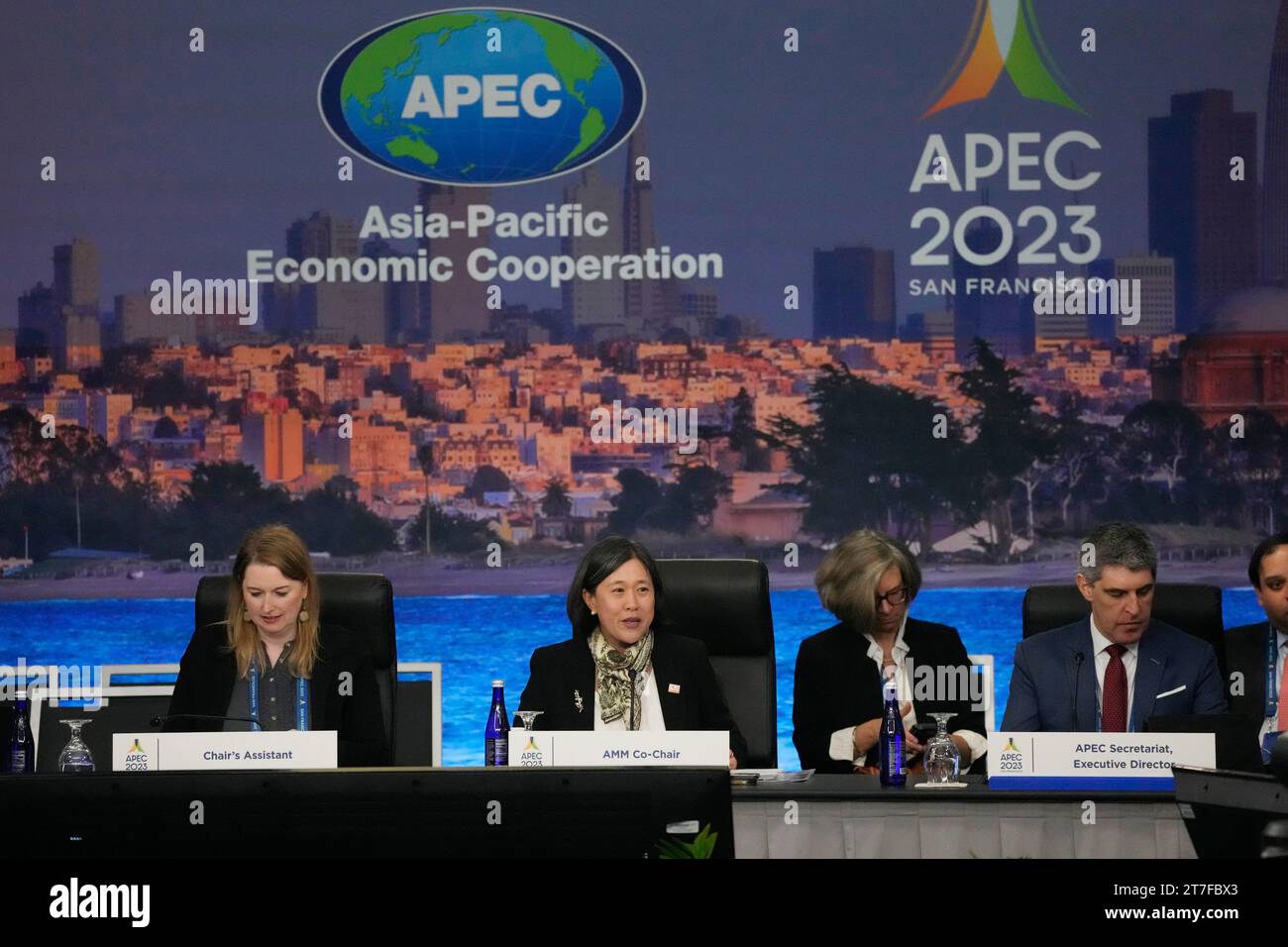 From left; Emily Fischer, Director for Southeast Asia and the Pacific ...
