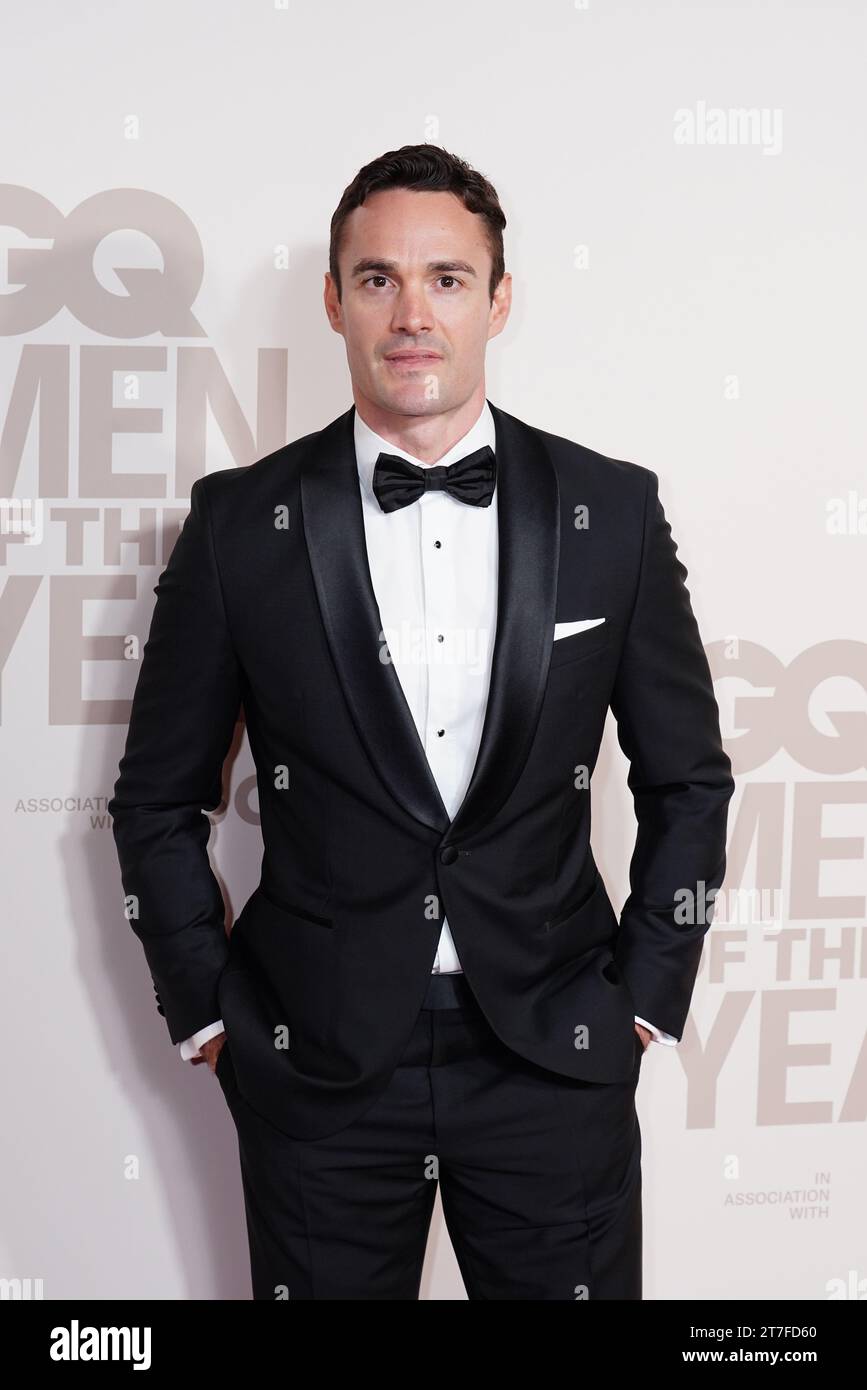 Thom Evans attends the GQ Men of the Year Awards at the Royal Opera ...