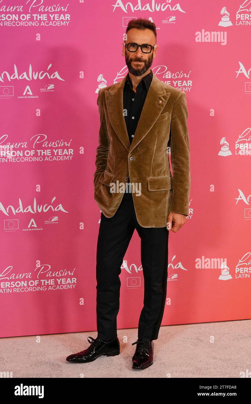 Panos A. Panay arrives at the Latin Recording Academy Person of the ...