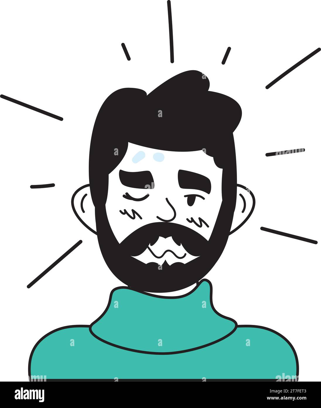 tourette syndrome concept Stock Vector Image & Art - Alamy