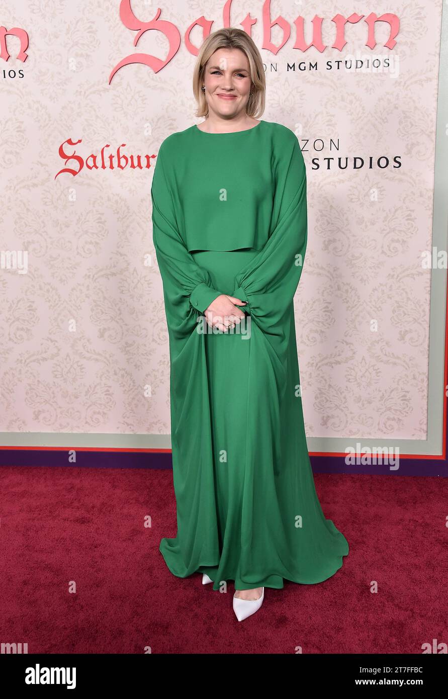 Los Angeles, USA. 14th Nov, 2023. Emerald Fennell arriving to the Los ...