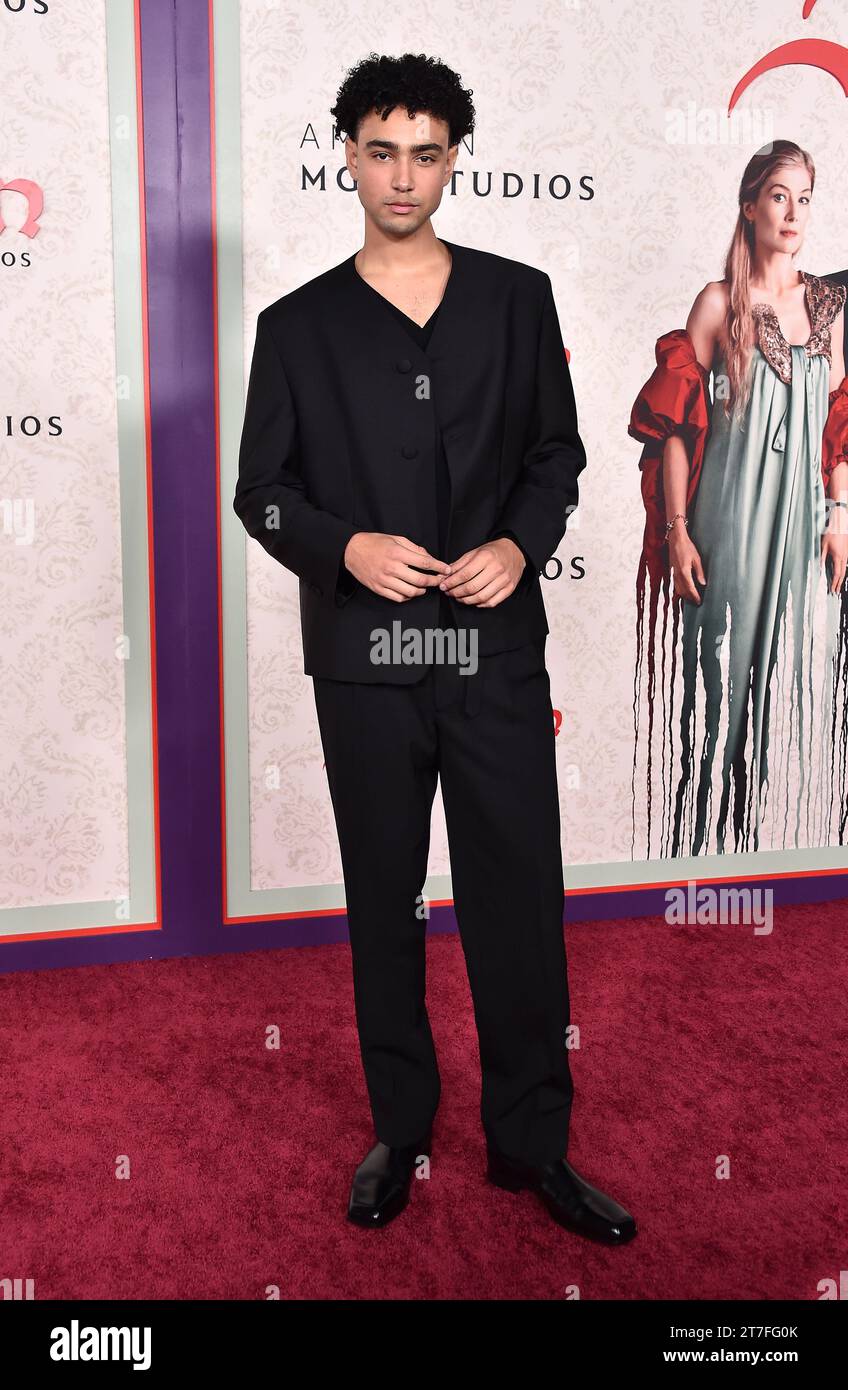 Los Angeles, USA. 14th Nov, 2023. Archie Madekwe arriving to the Los ...