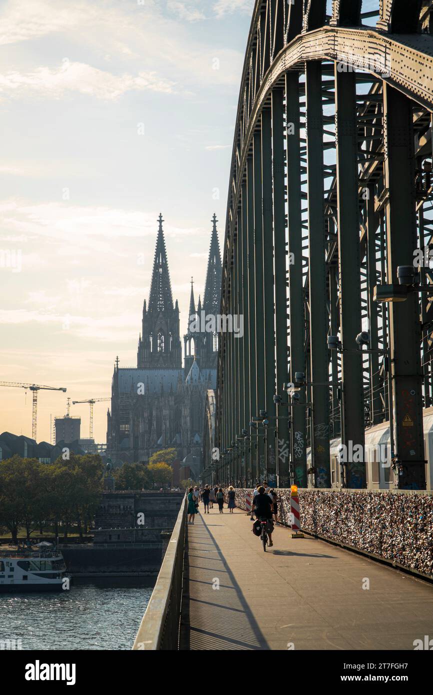 Cologne Cathedral is a famous monument of German Catholicism and Gothic ...