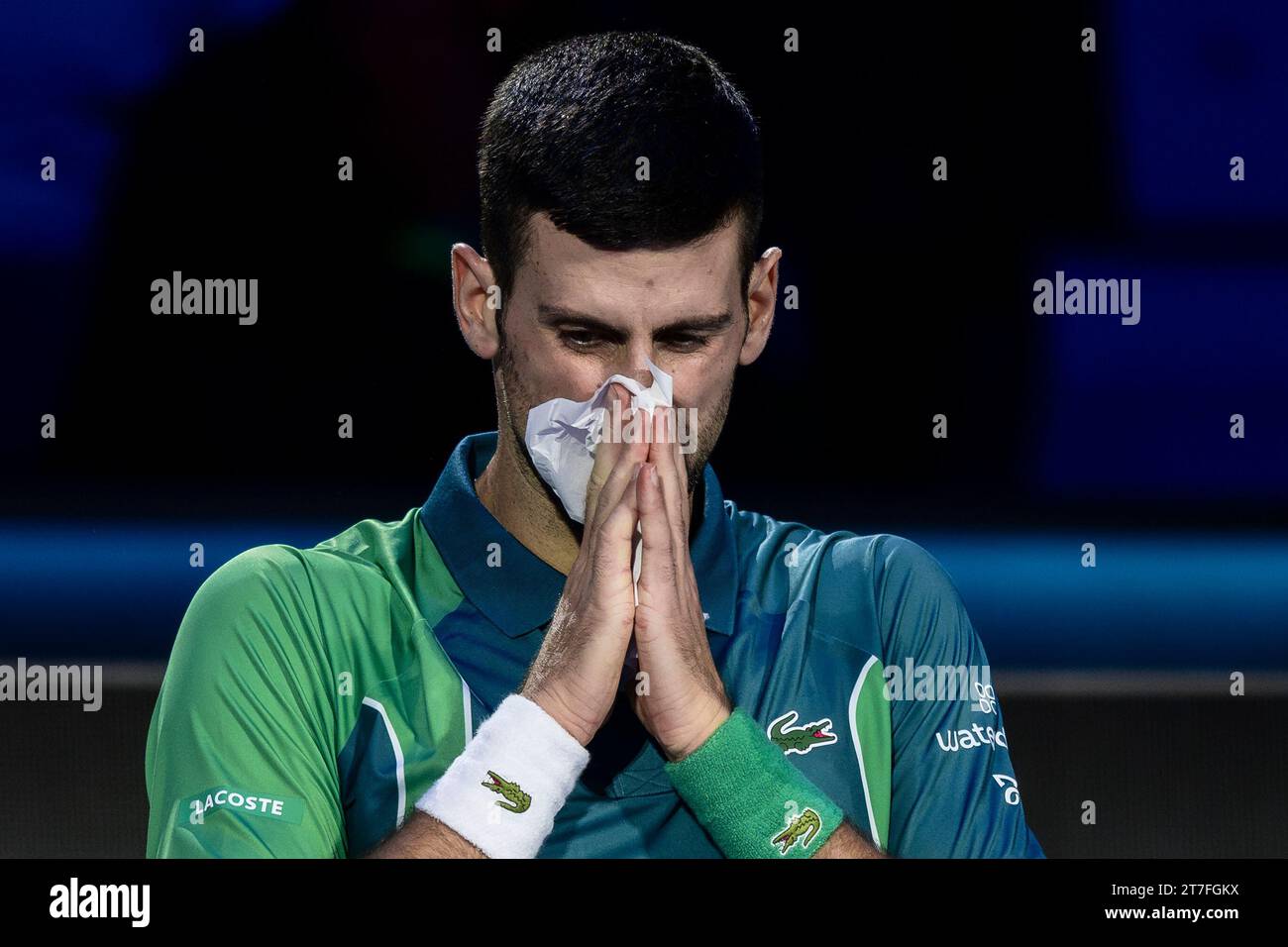 Novak djokovic with jannik sinner hi-res stock photography and images - Alamy