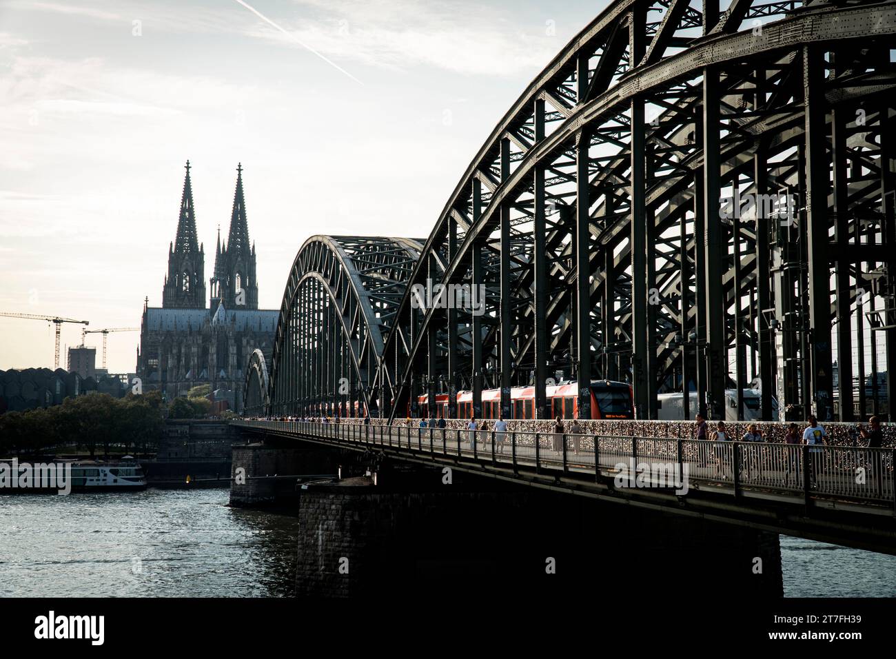 Cologne Cathedral is a famous monument of German Catholicism and Gothic ...