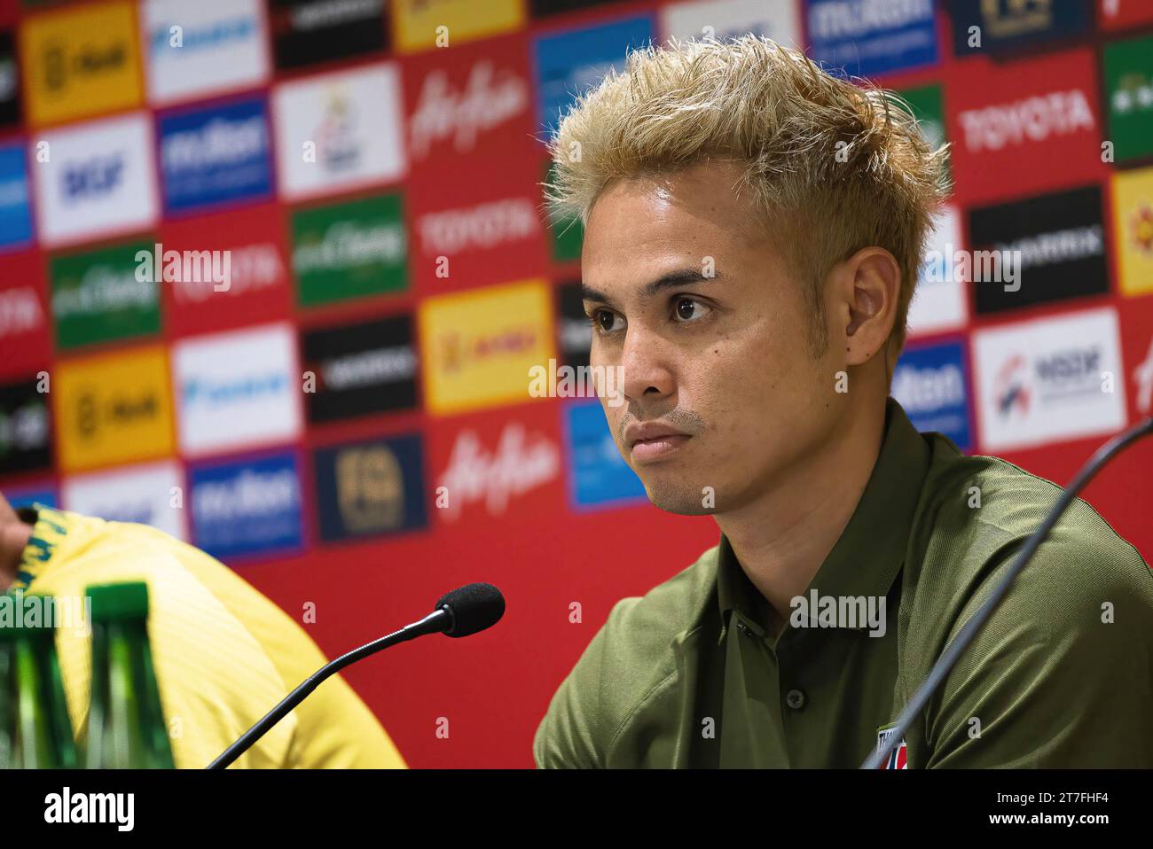 Bangkok, Thailand. 15th Nov, 2023. Theerathon Bunmathan of Thailand ...