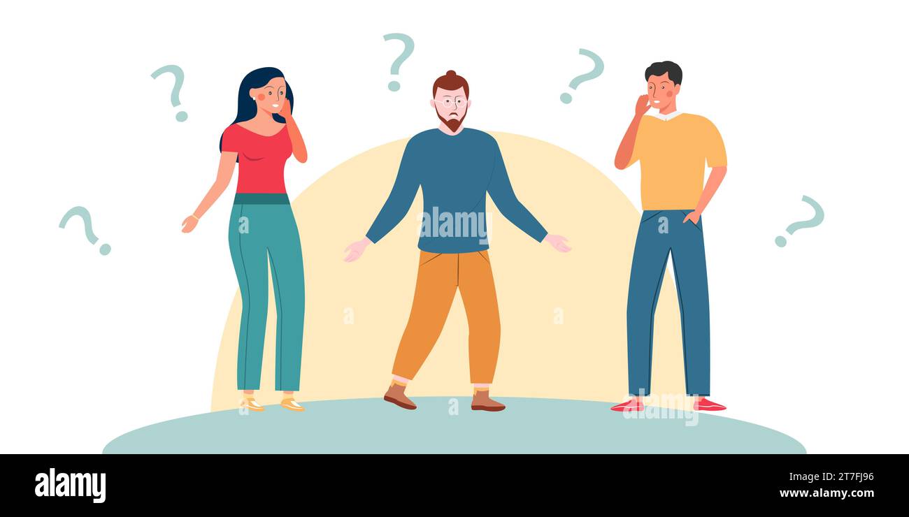 Wondering vector vectors hi-res stock photography and images - Alamy