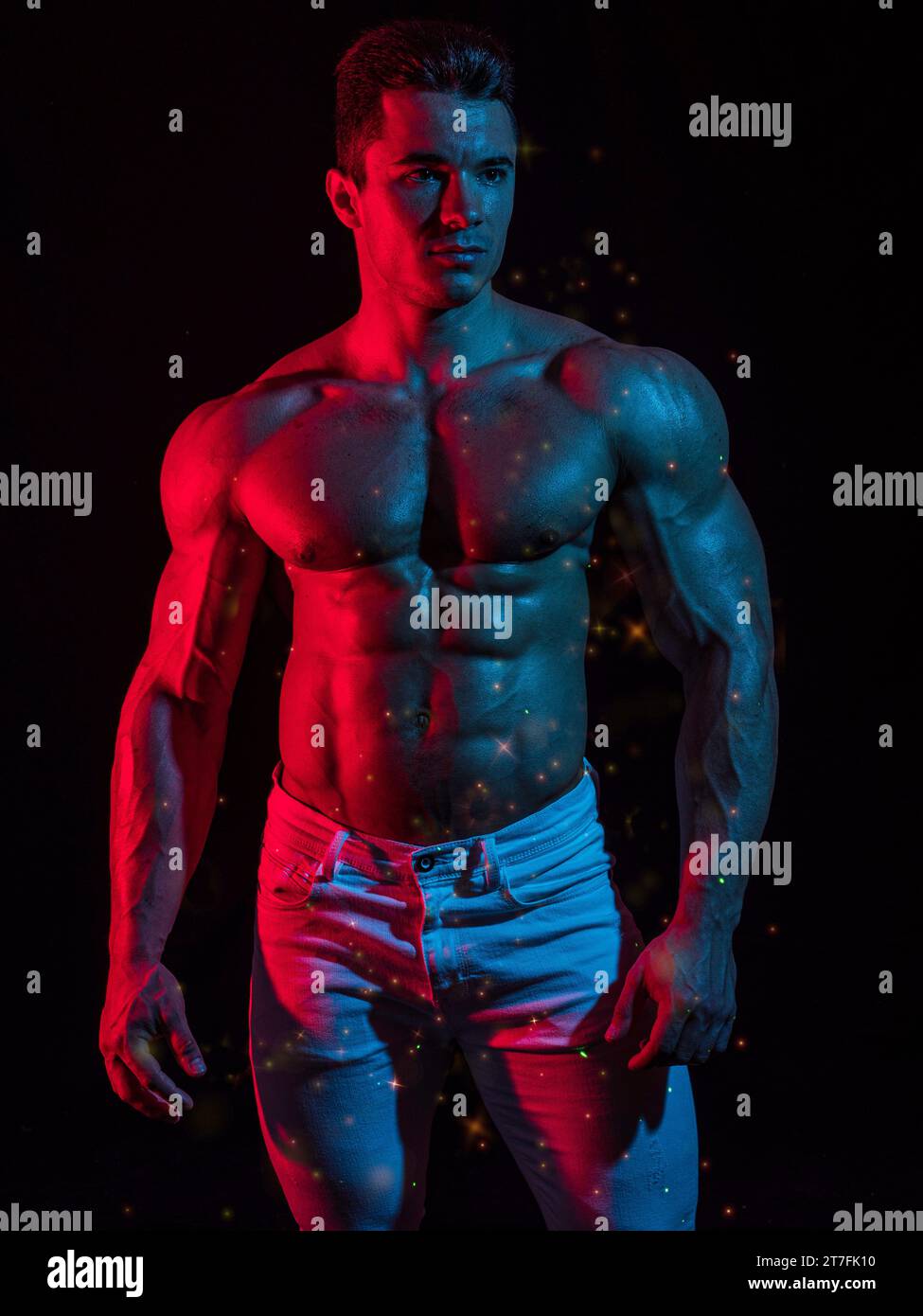 A Strong Display of Masculinity: Flexing Muscles and Striking a Pose in ...