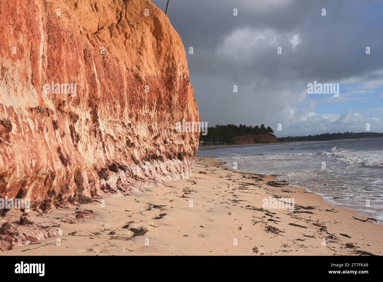 beach sea sunset ocean coastline Brazilian nature sea waves, dawn ...