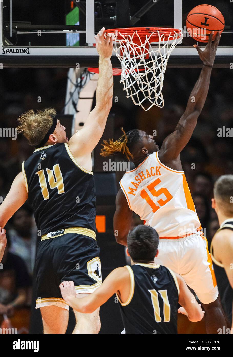 KNOXVILLE, TN - NOVEMBER 14: Tennessee Volunteers guard Jahmai Mashack ...