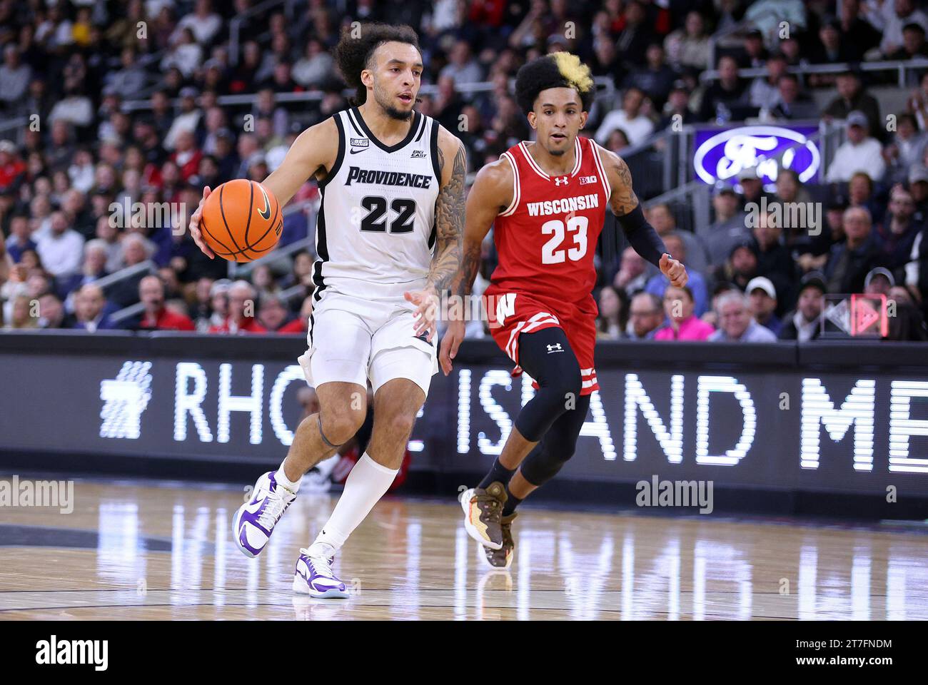 PROVIDENCE, RI - NOVEMBER 14: Providence Friars guard Devin Carter (22 ...