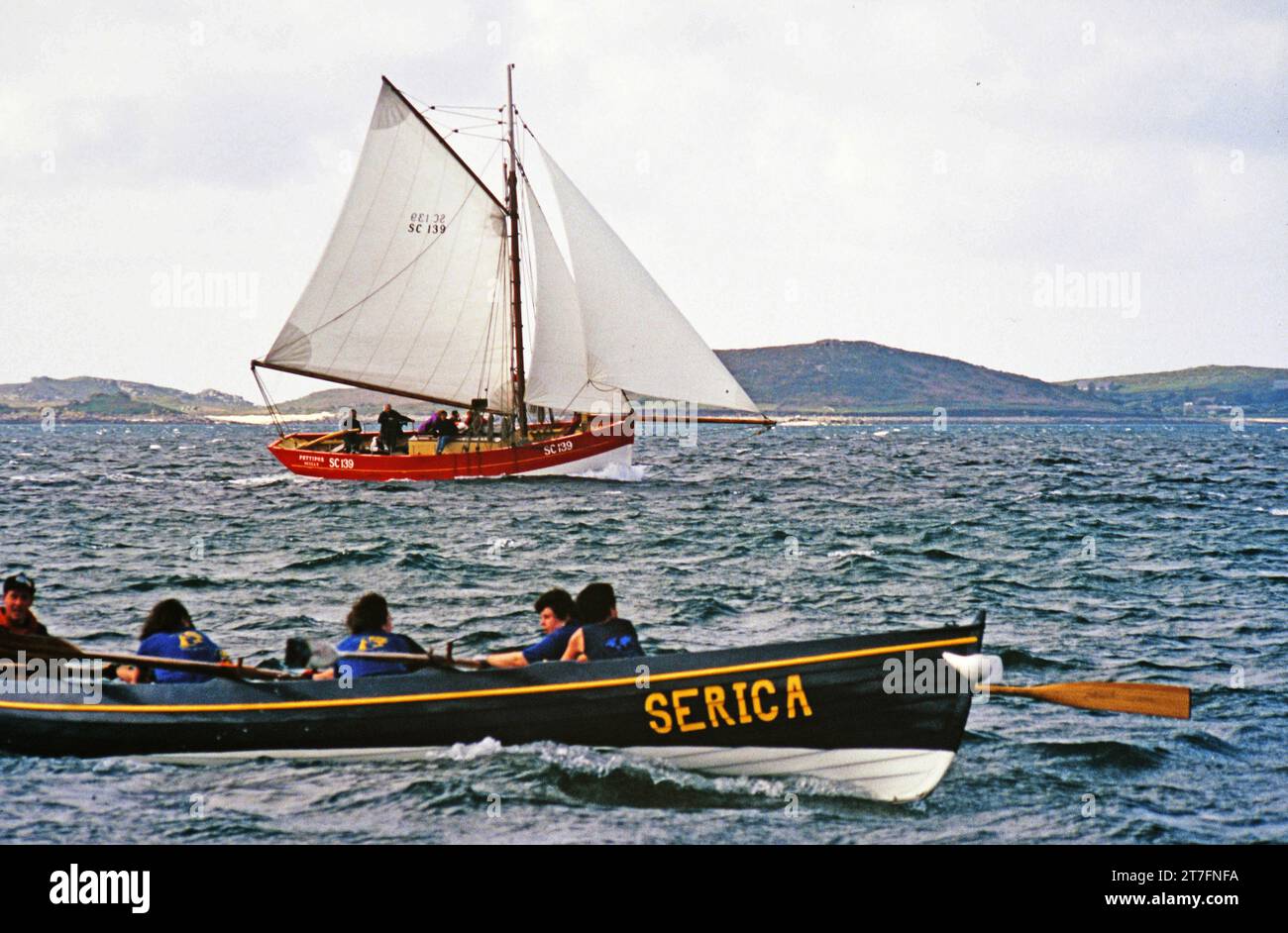 Pettifox, a replica French crabber ,the last wooden sailing boat built ...