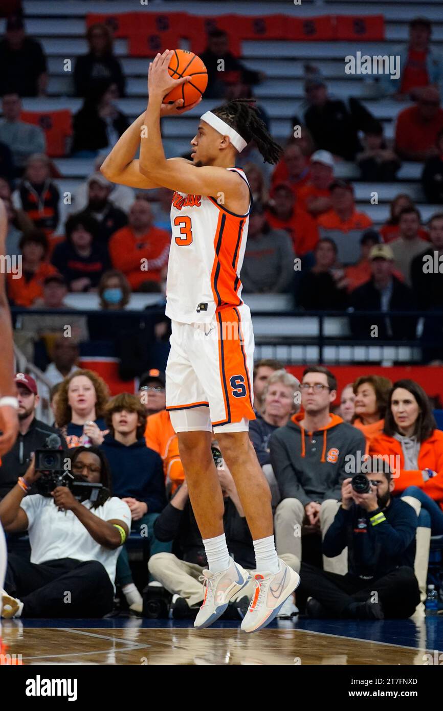 SYRACUSE, NY - NOVEMBER 14: Syracuse Orange Guard Jodah Mintz (3 ...