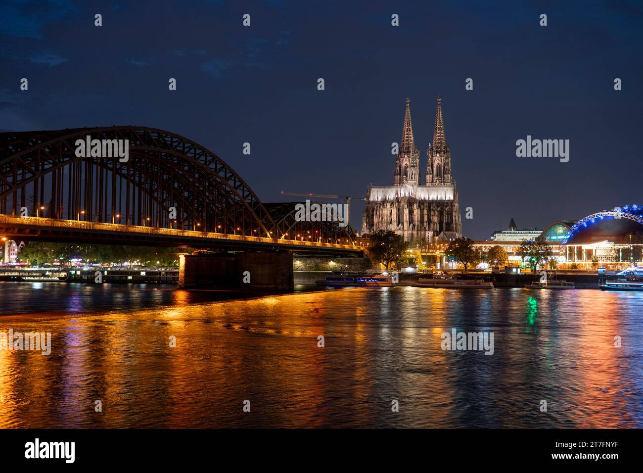 Cologne Cathedral is a famous monument of German Catholicism and Gothic ...