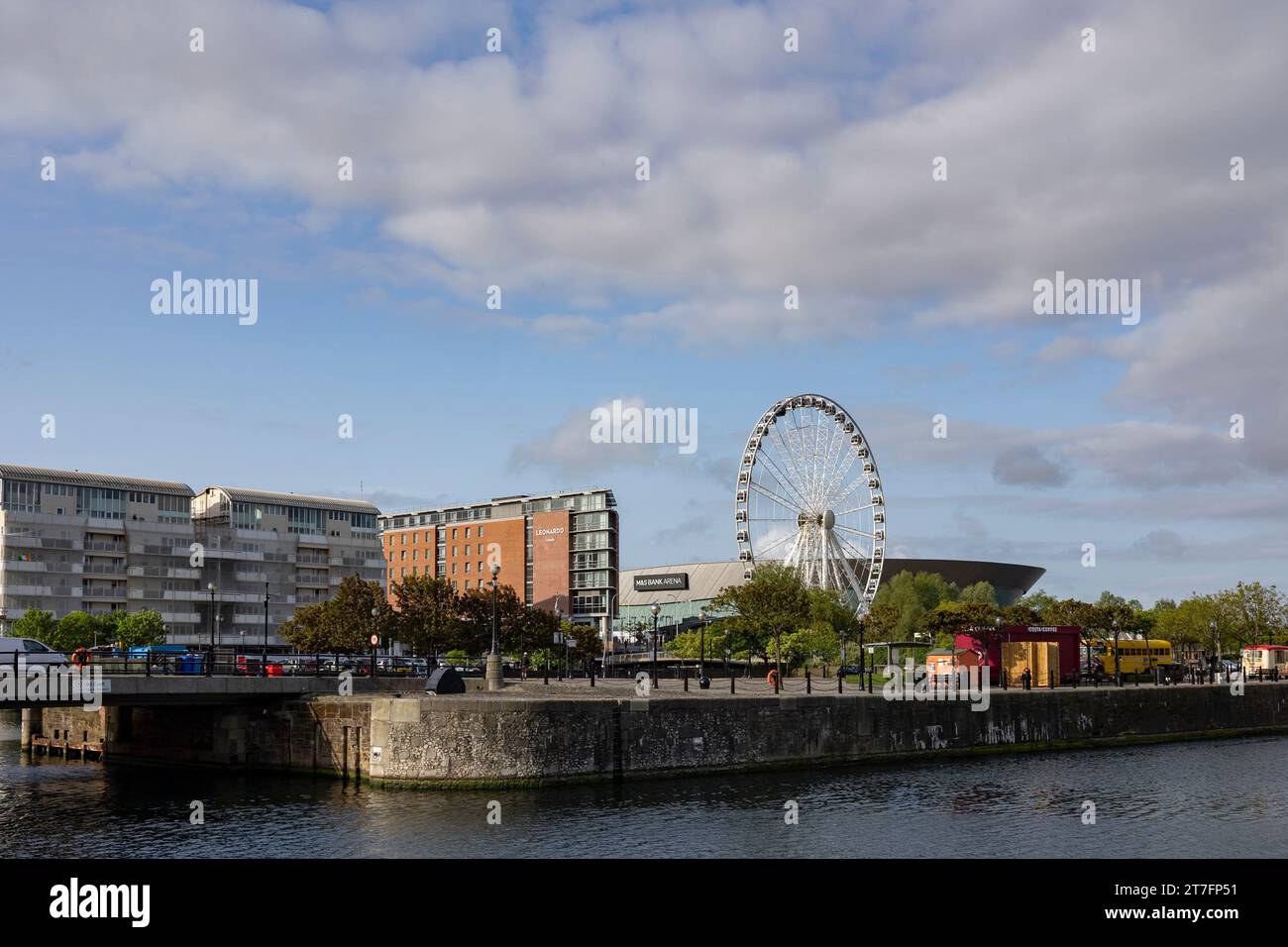 Liverpool, united kingdom May, 16, 2023 The Albert Dock is a complex of ...