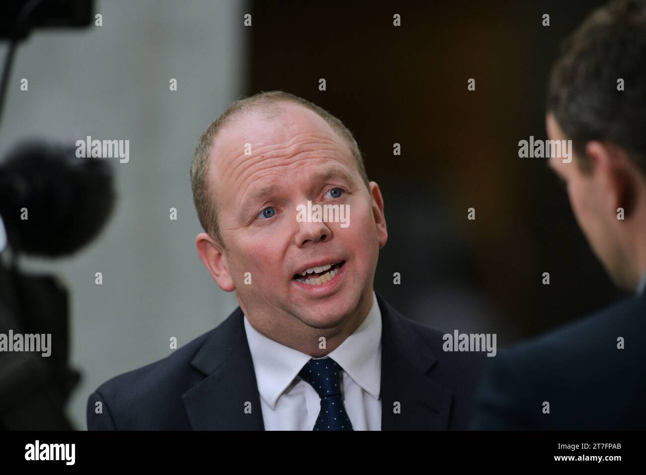 Edinburgh Scotland, UK 15 November 2023. Donald Cameron MSP at the ... Edinburgh Scotland, UK 15 November 2023. Donald Cameron MSP at the ...