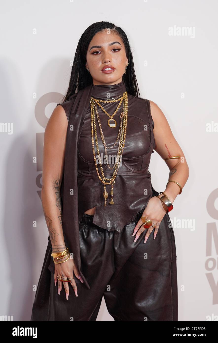 Mabel attends the GQ Men of the Year Awards at the Royal Opera House's ...