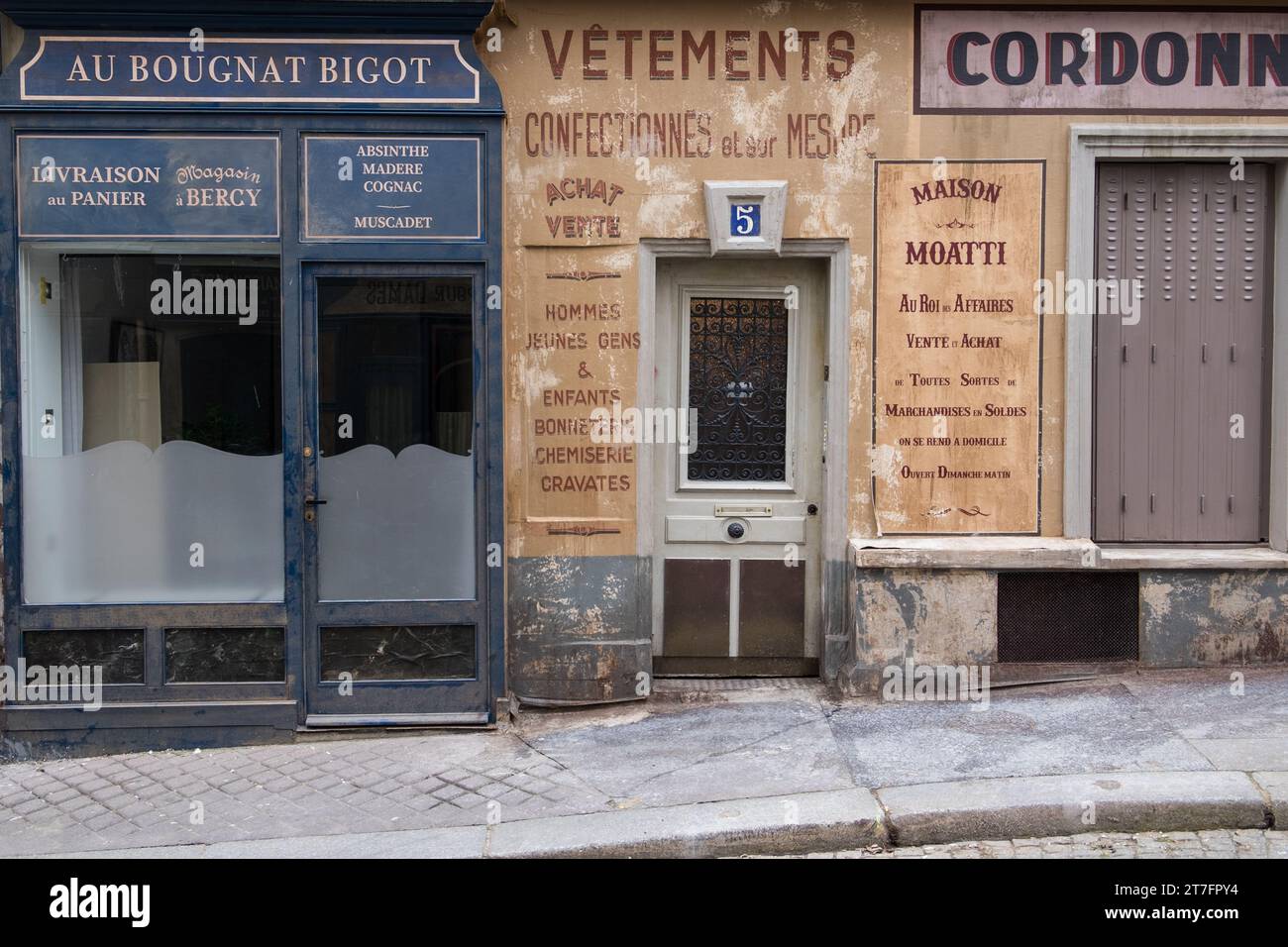 Montmartre in Paris, artistic charm and city views Stock Photo - Alamy