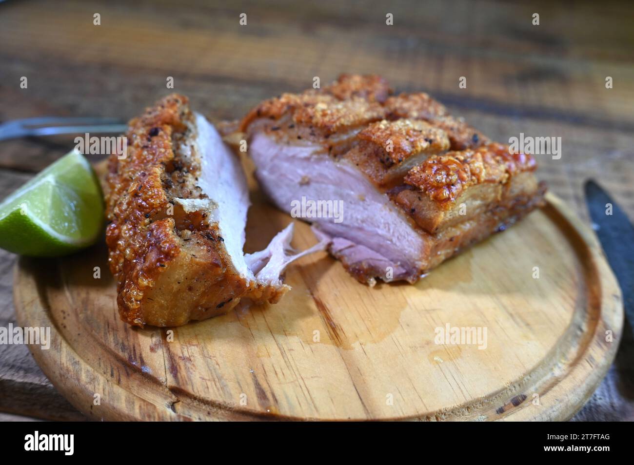 fatty food bacon crackling, fried pork skin pururuca, pork pancetta ...