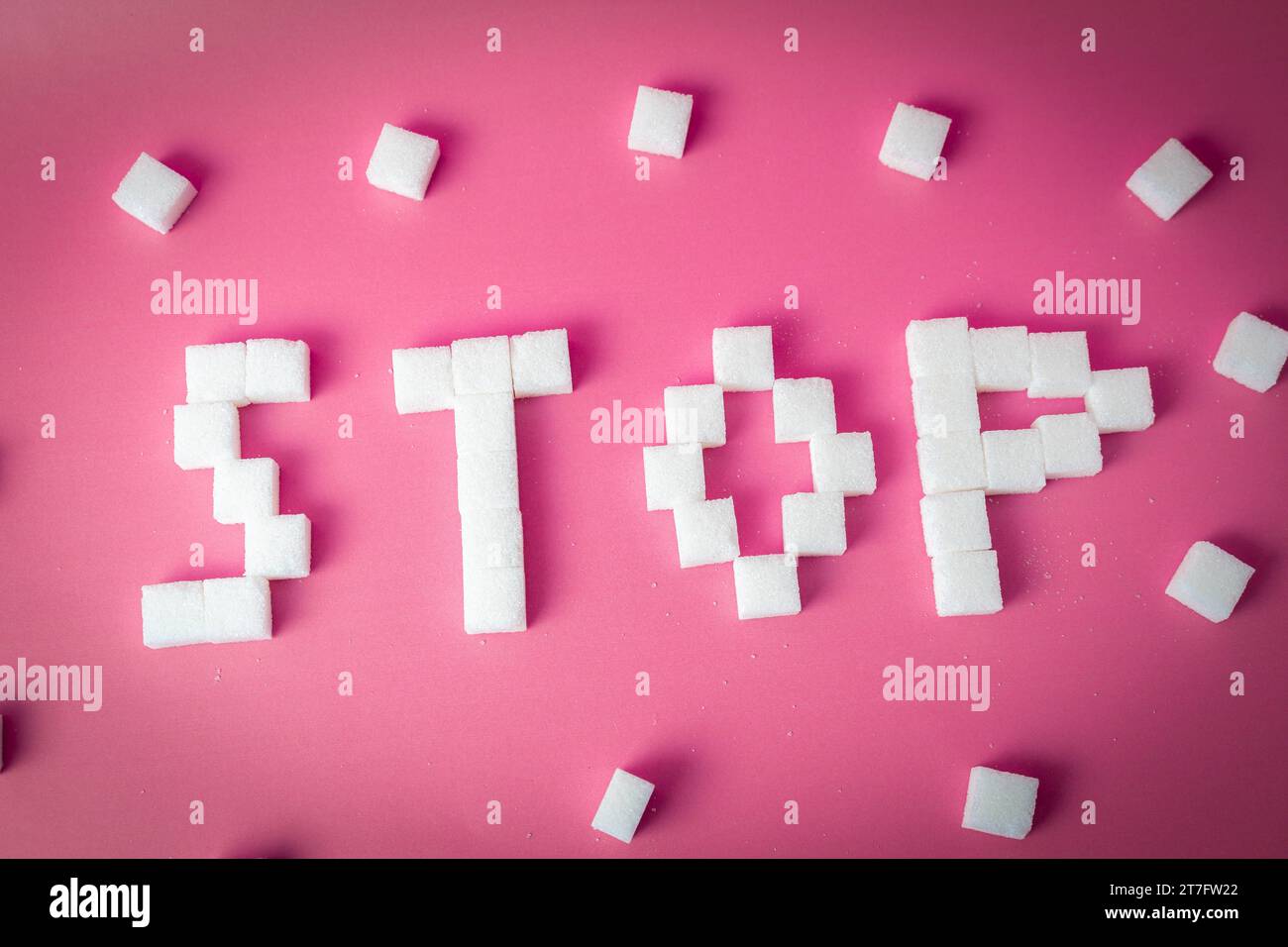 Augsburg, Bavaria, Germany - November 15, 2023: Sugar cubes make the ...
