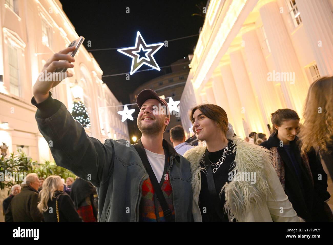 EDITORIAL USE ONLY General views of the unveiling of this year's ...