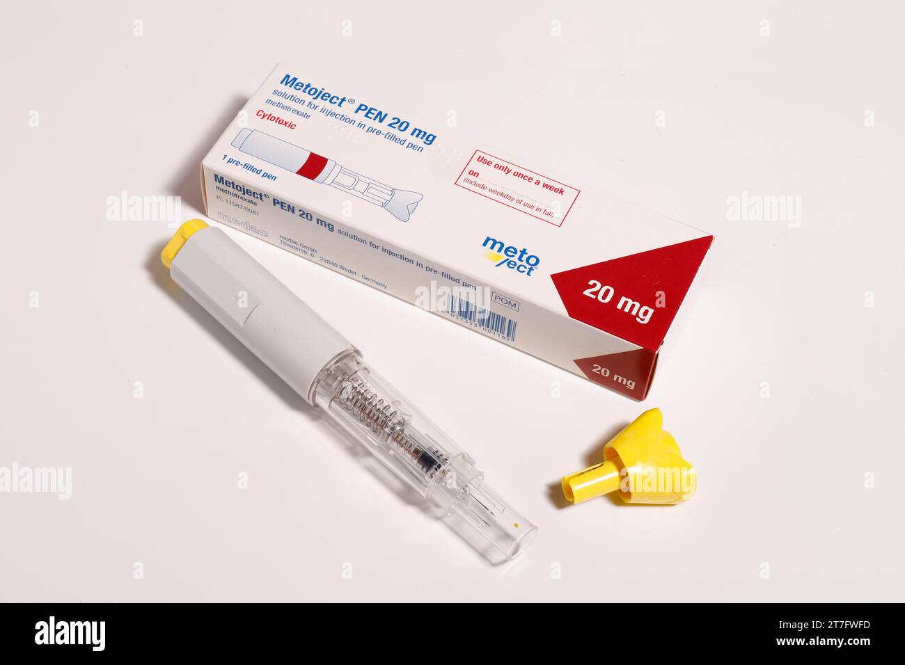 Metojet Pen & Packaging Stock Photo - Alamy