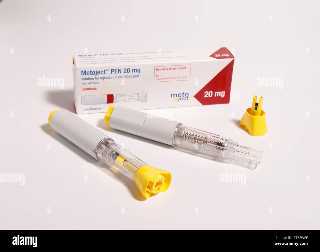 Metojet Pen & Packaging Stock Photo - Alamy