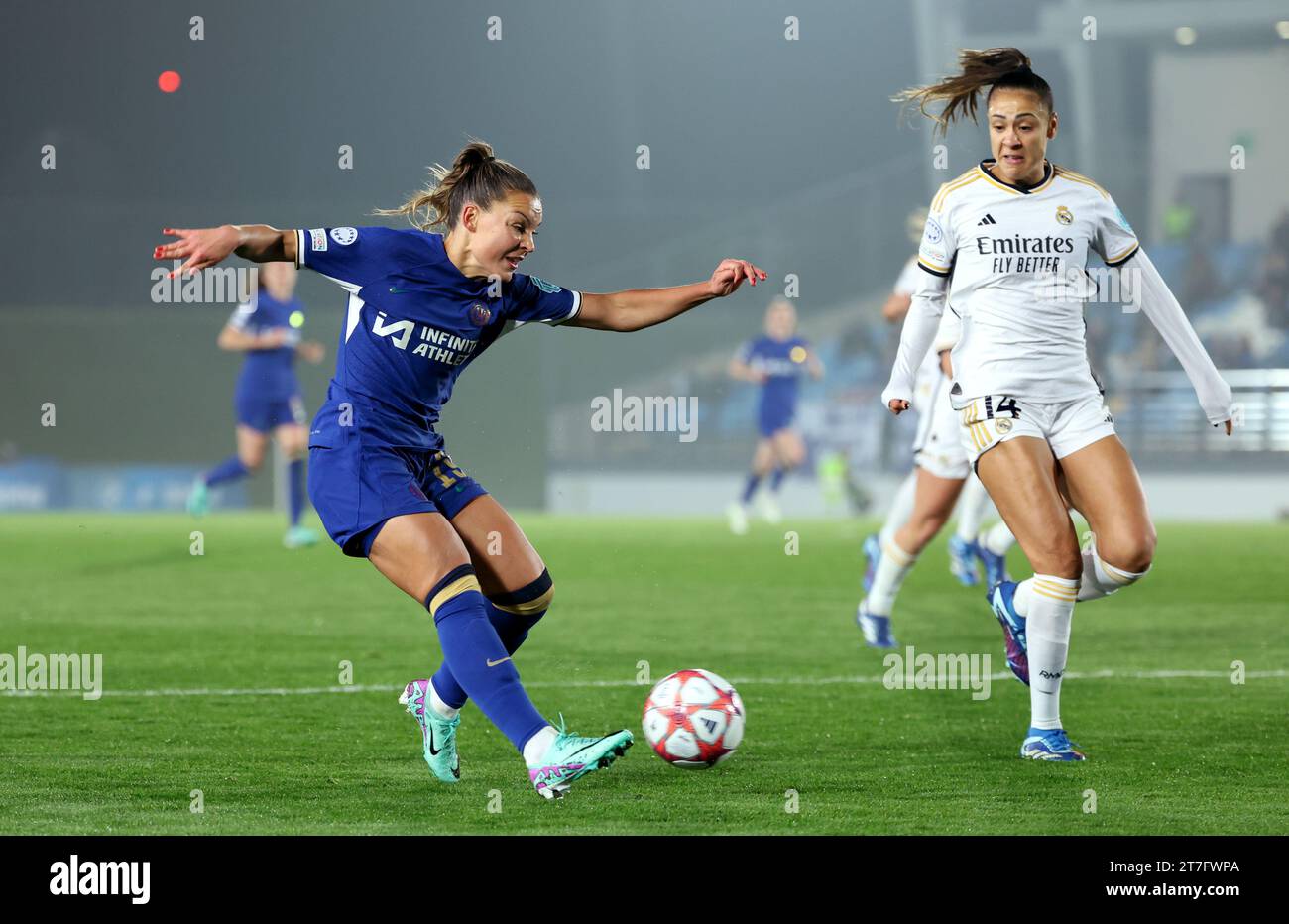 Chelsea's Johanna Rytting Kaneryd in action during the UEFA Women's ...