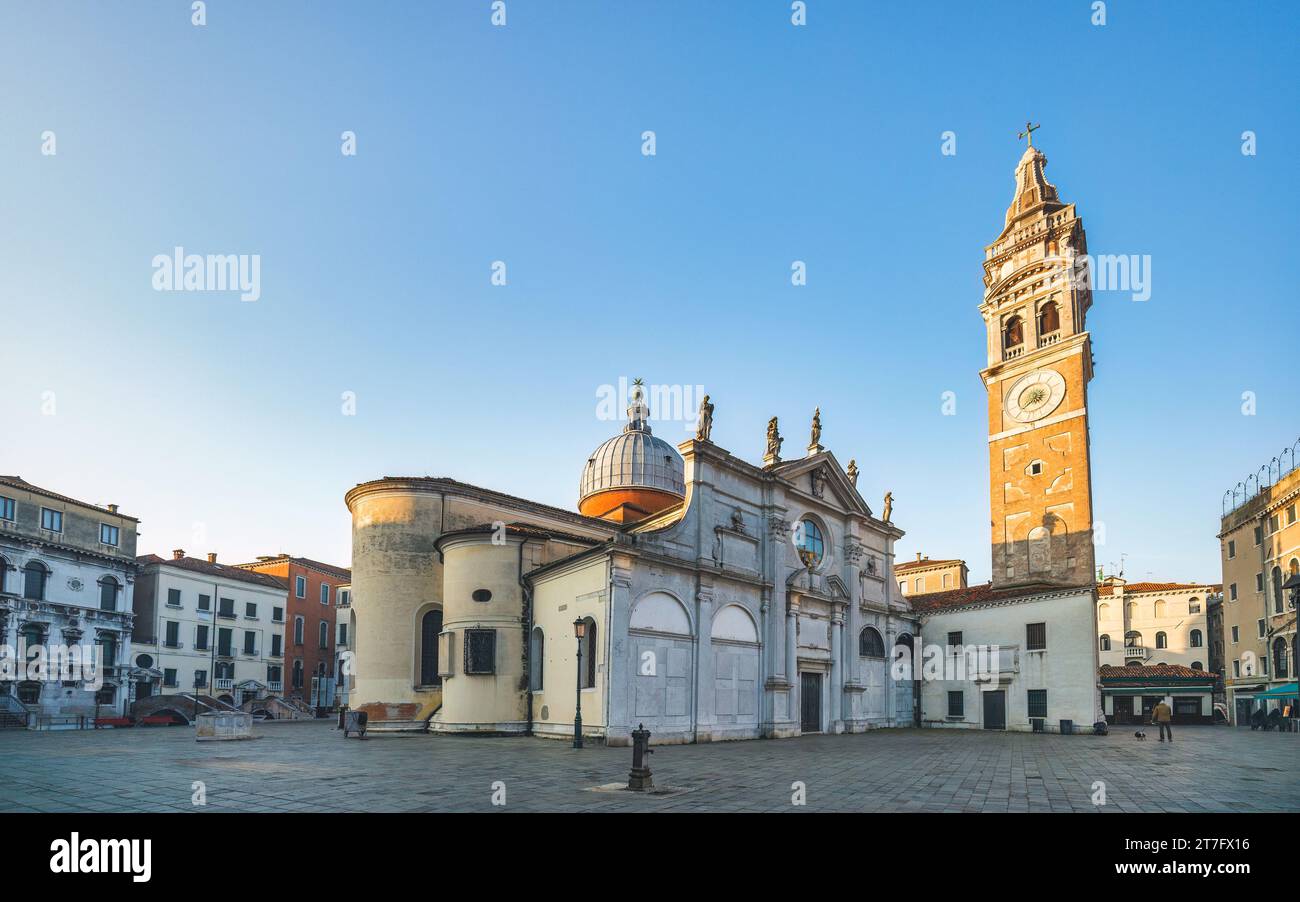 VENICE, ITALY - MARCH 5, 2023: The Campo Santa Maria Formosa, view of ...