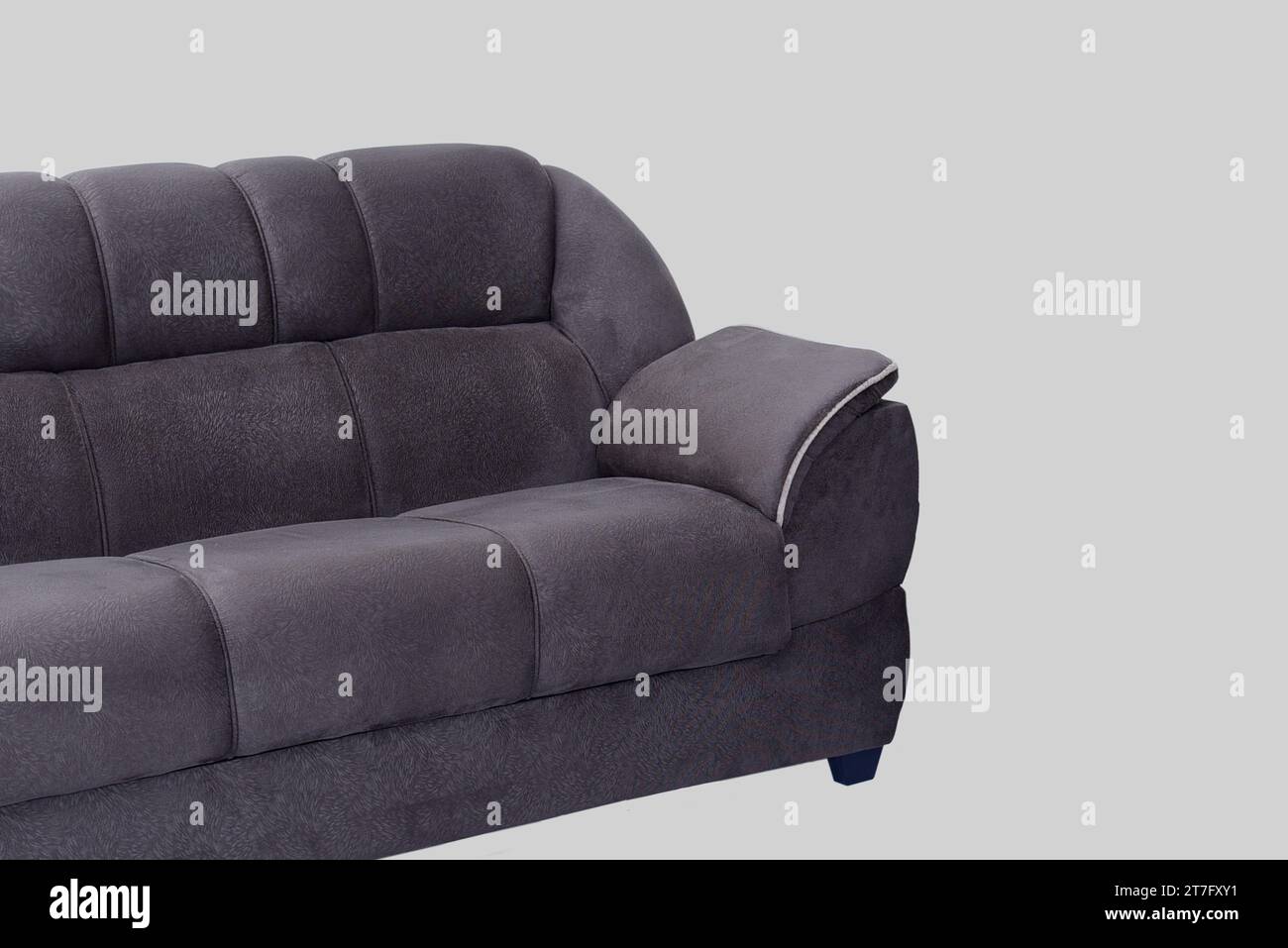 sofa, long and soft comfortable chair isolated on white background ...