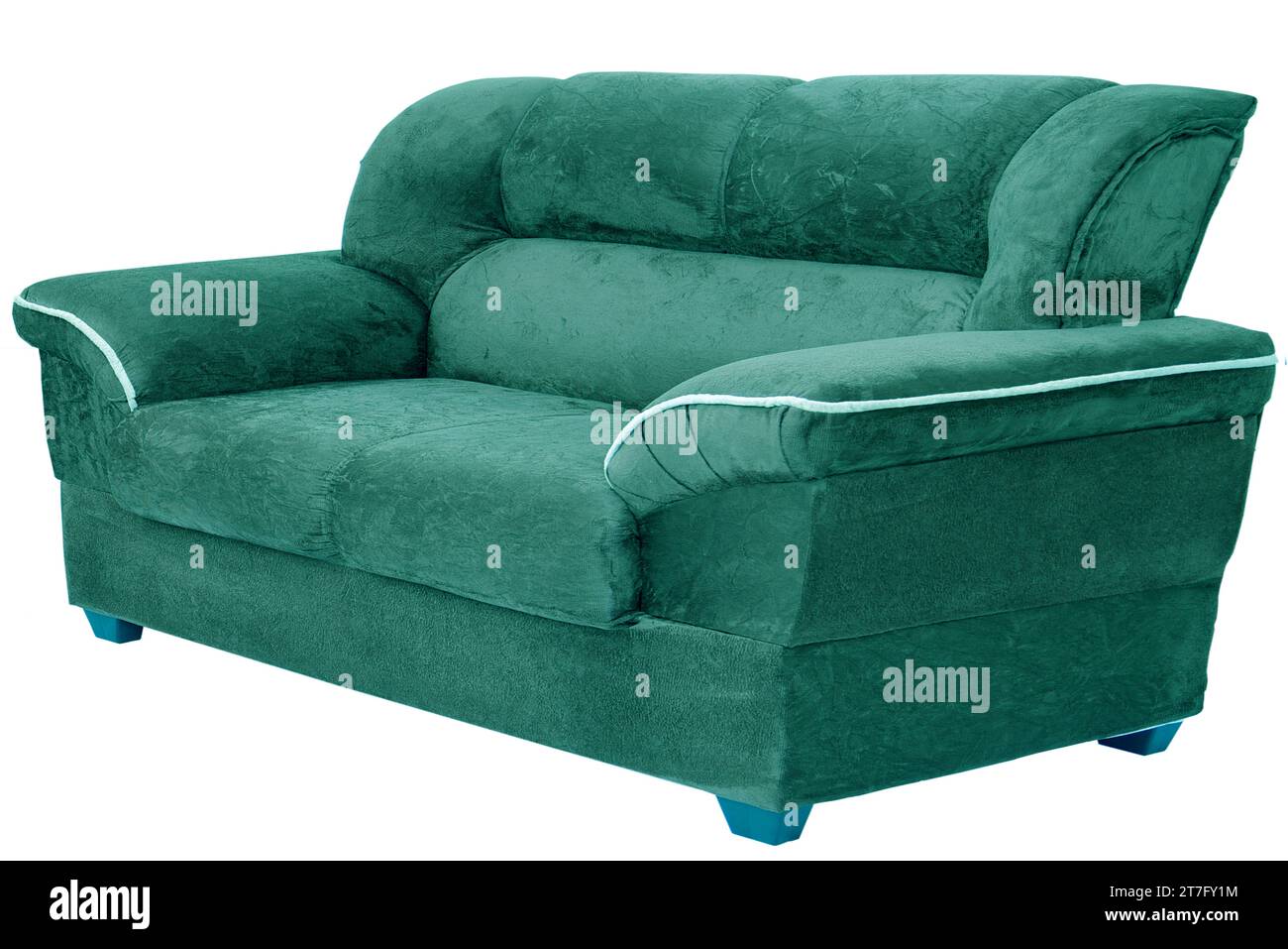 sofa, long and soft comfortable chair isolated on white background ...