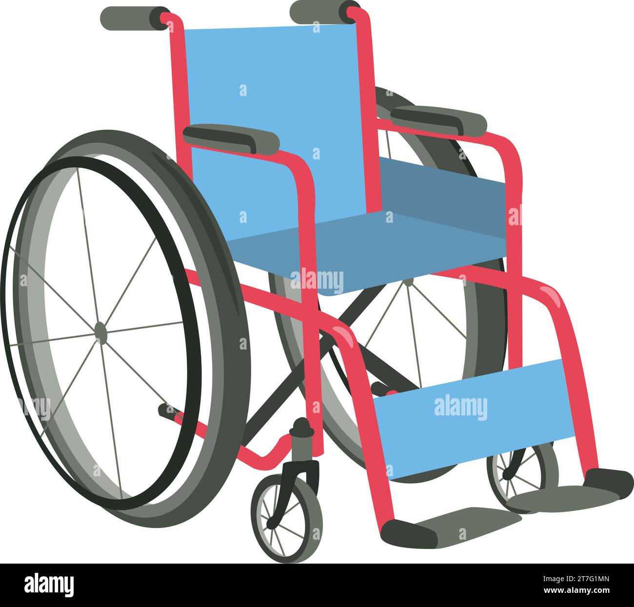 Wheelchair for the disabled illustration Stock Vector Image & Art - Alamy