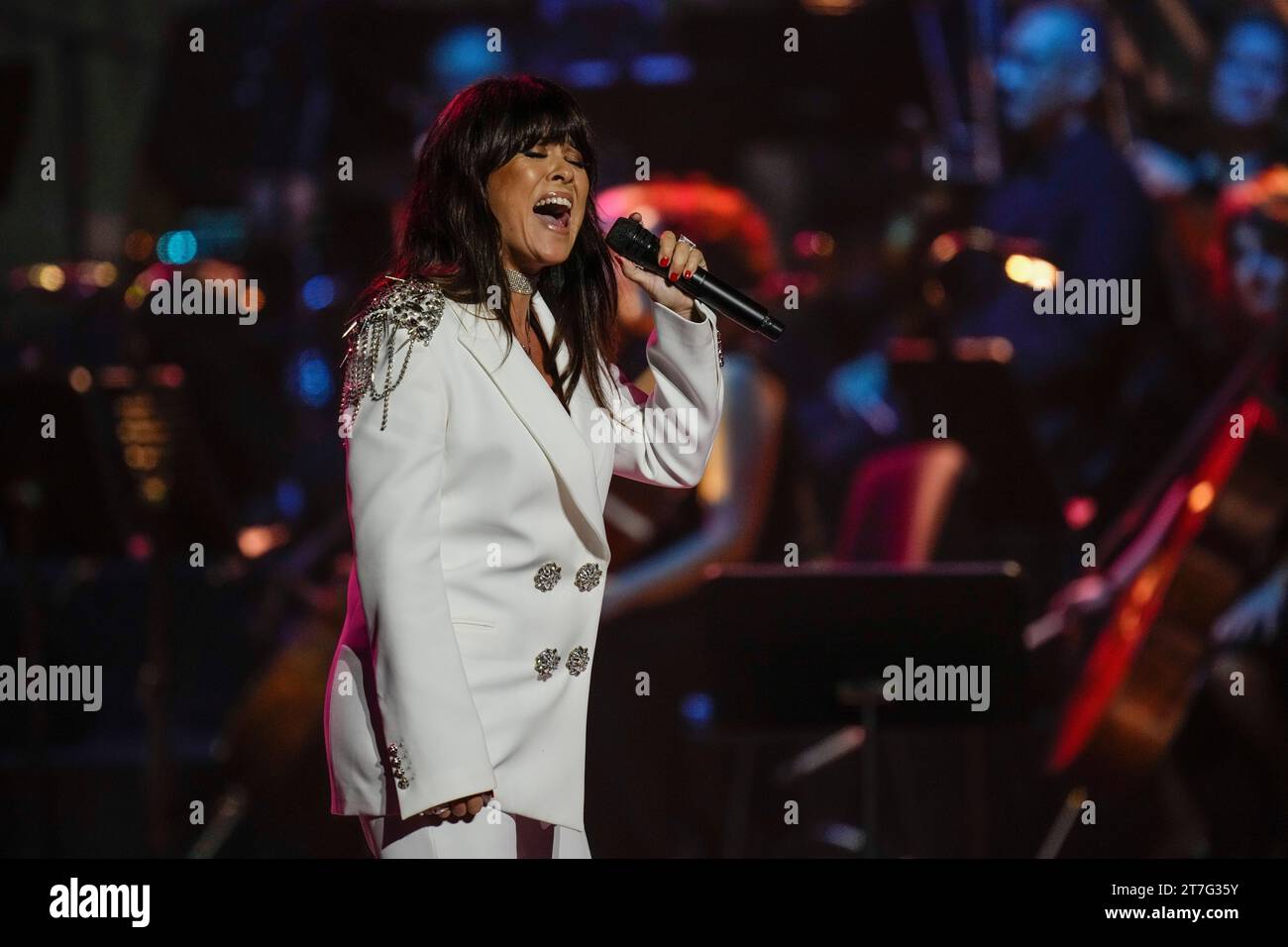 Vanesa Martin performs during the Latin Recording Academy Person of the ...