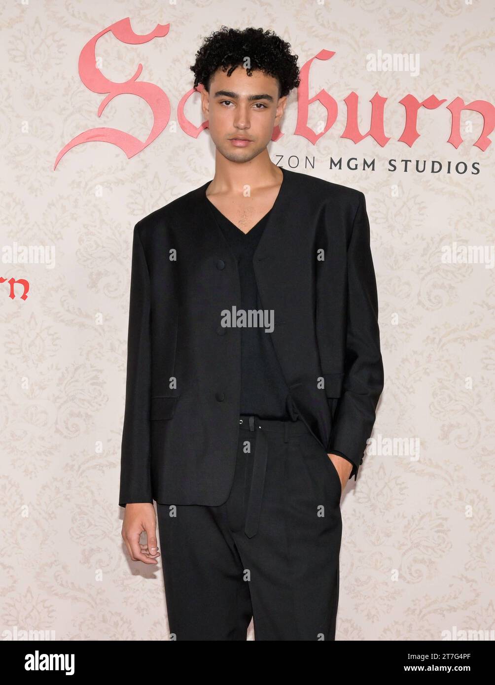 Los Angeles, California, USA. 13th Nov, 2023. Archie Madekwe. Los ...