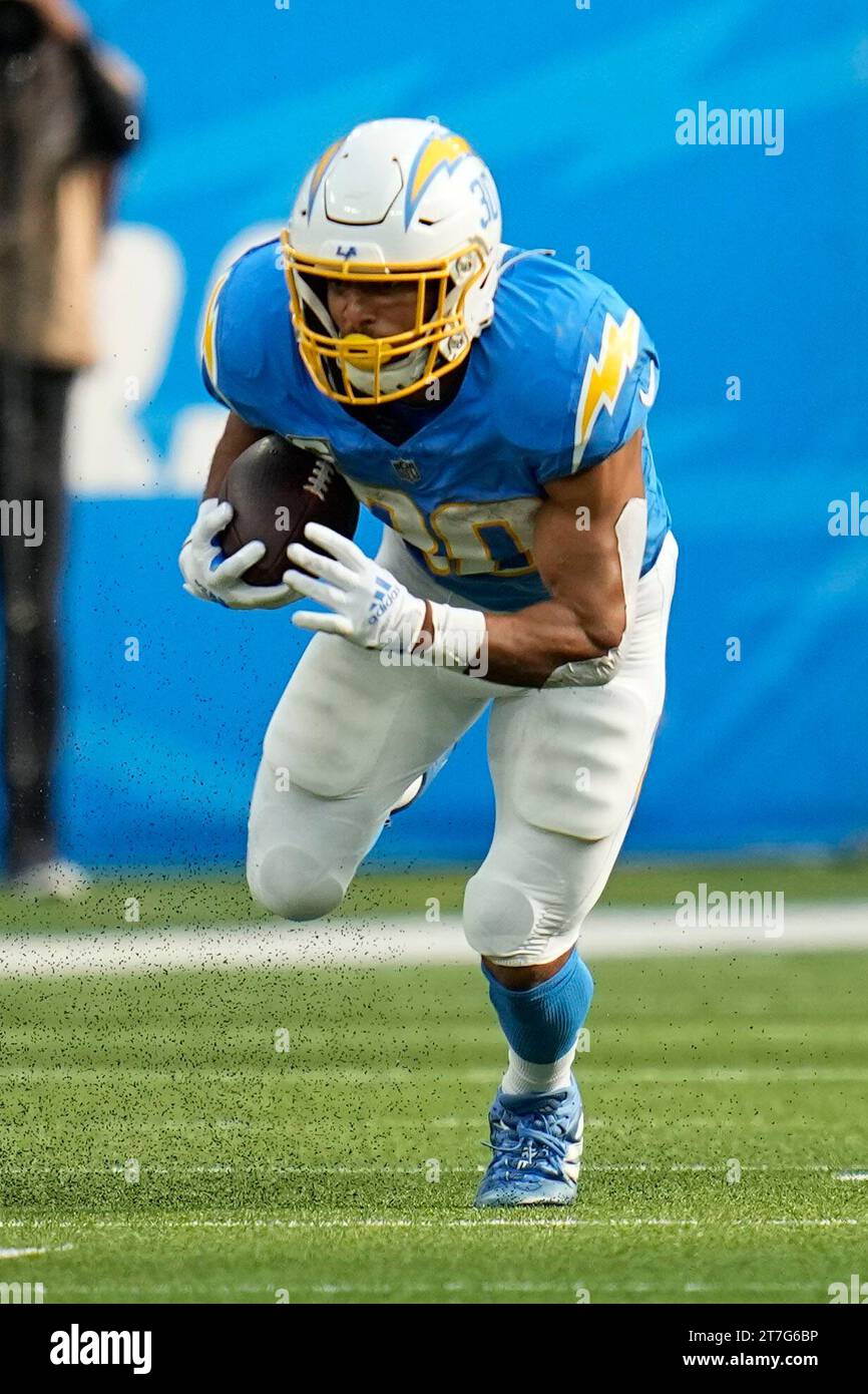 Los Angeles Chargers running back Austin Ekeler during the second half ...