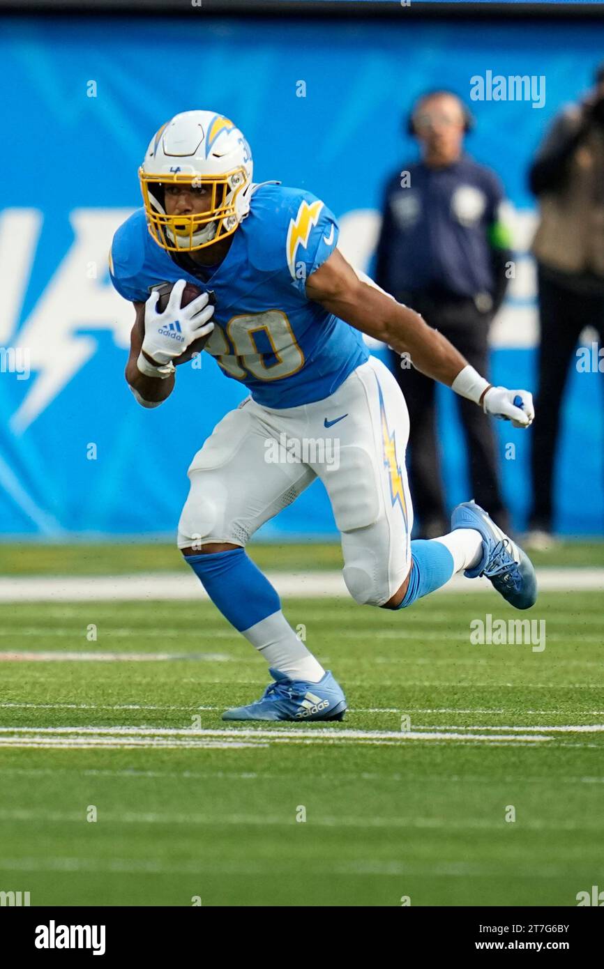 Los Angeles Chargers running back Austin Ekeler during the second half ...