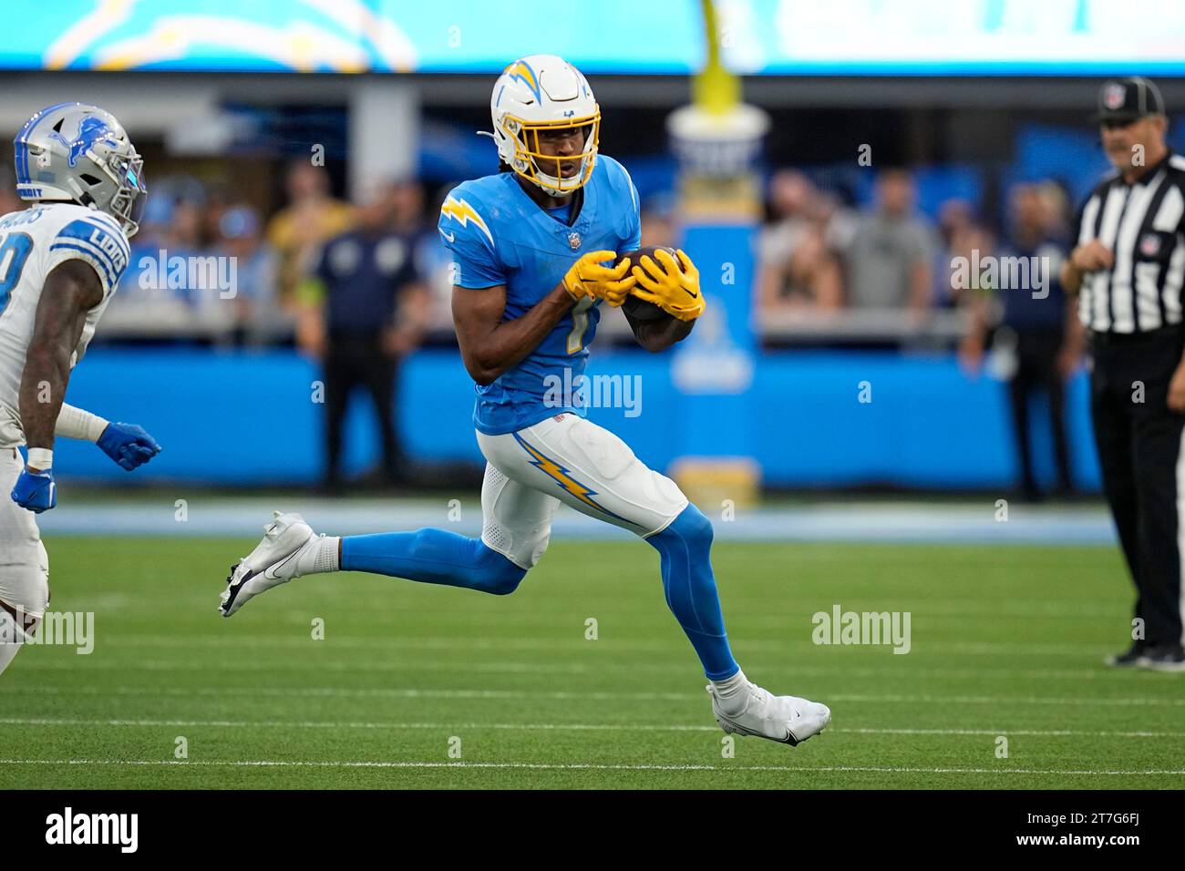 Los Angeles Chargers wide receiver Quentin Johnston during the second ...