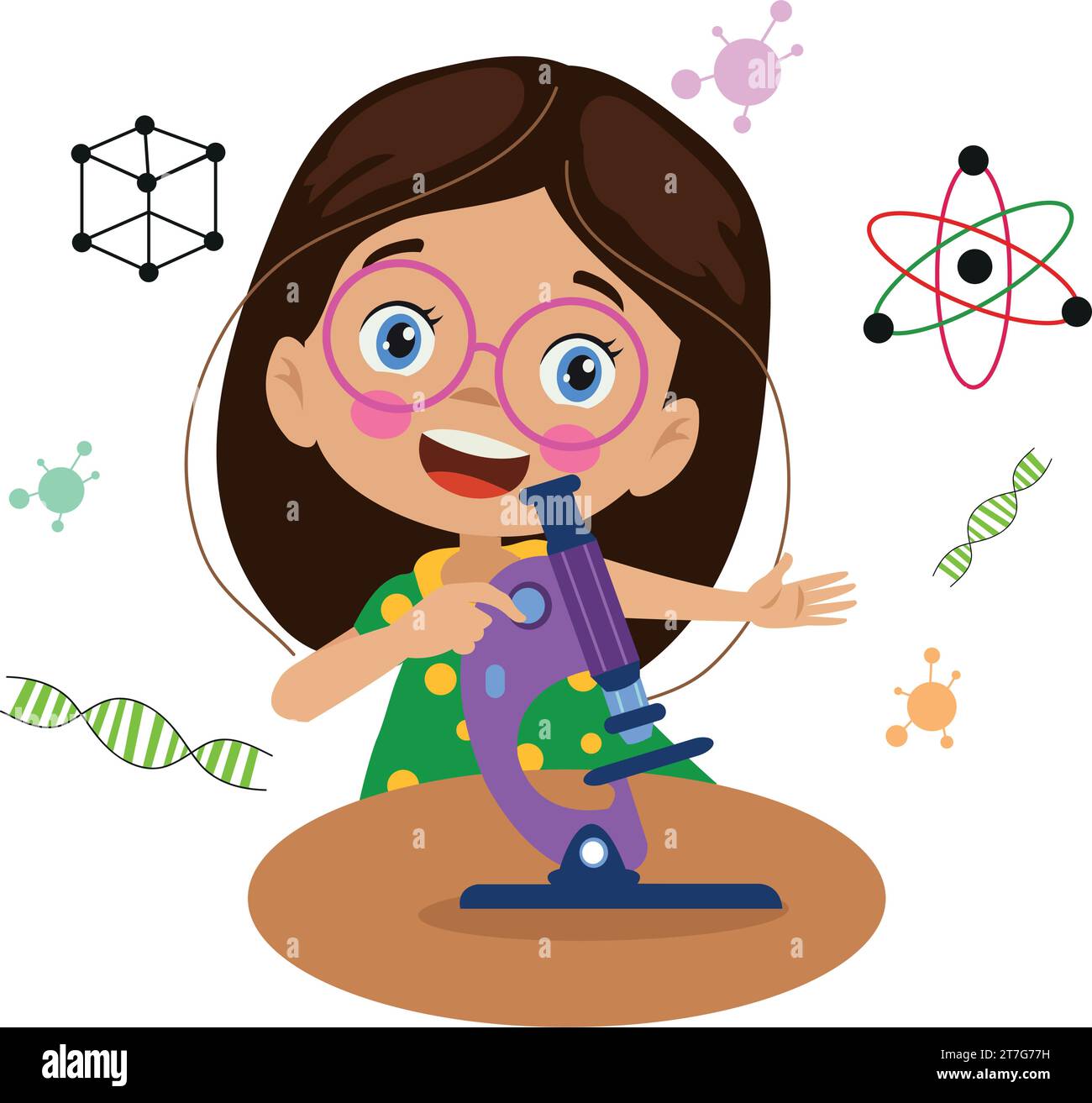 cute students experimenting in lab Stock Vector Image & Art - Alamy