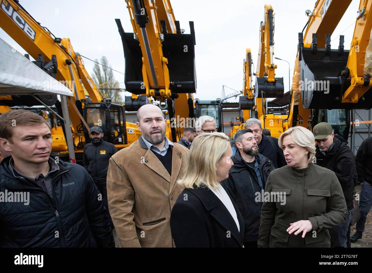 Kyiv, Ukraine. 14th Nov, 2023. U.S. Ambassador to Ukraine Bridget Ann ...